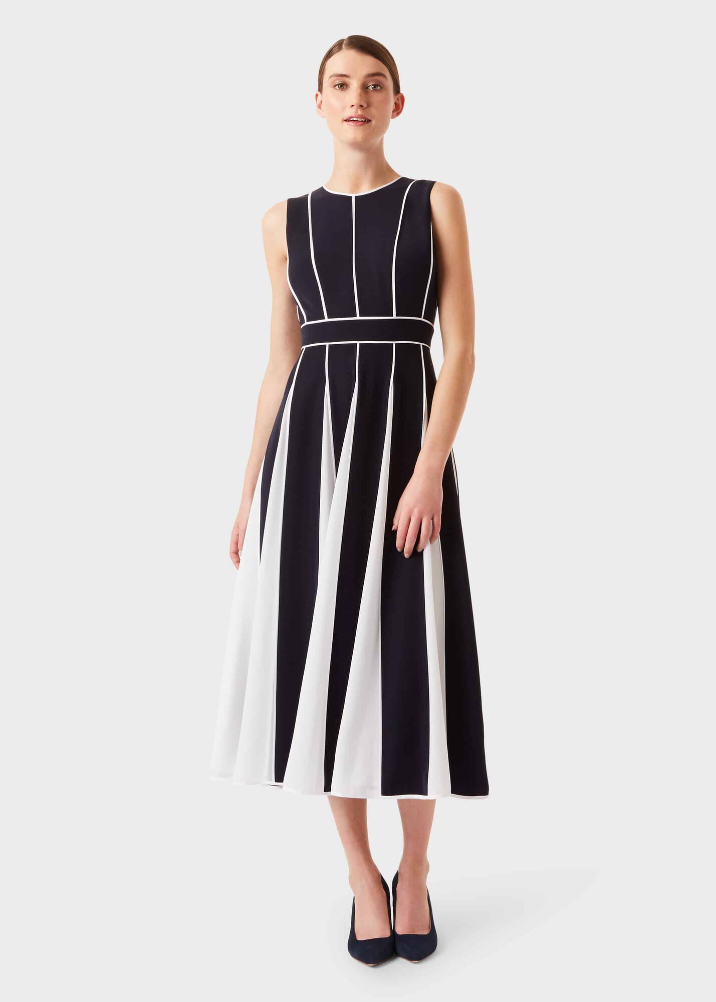 Grace Fit And Flare Midi Dress | Hobbs UK