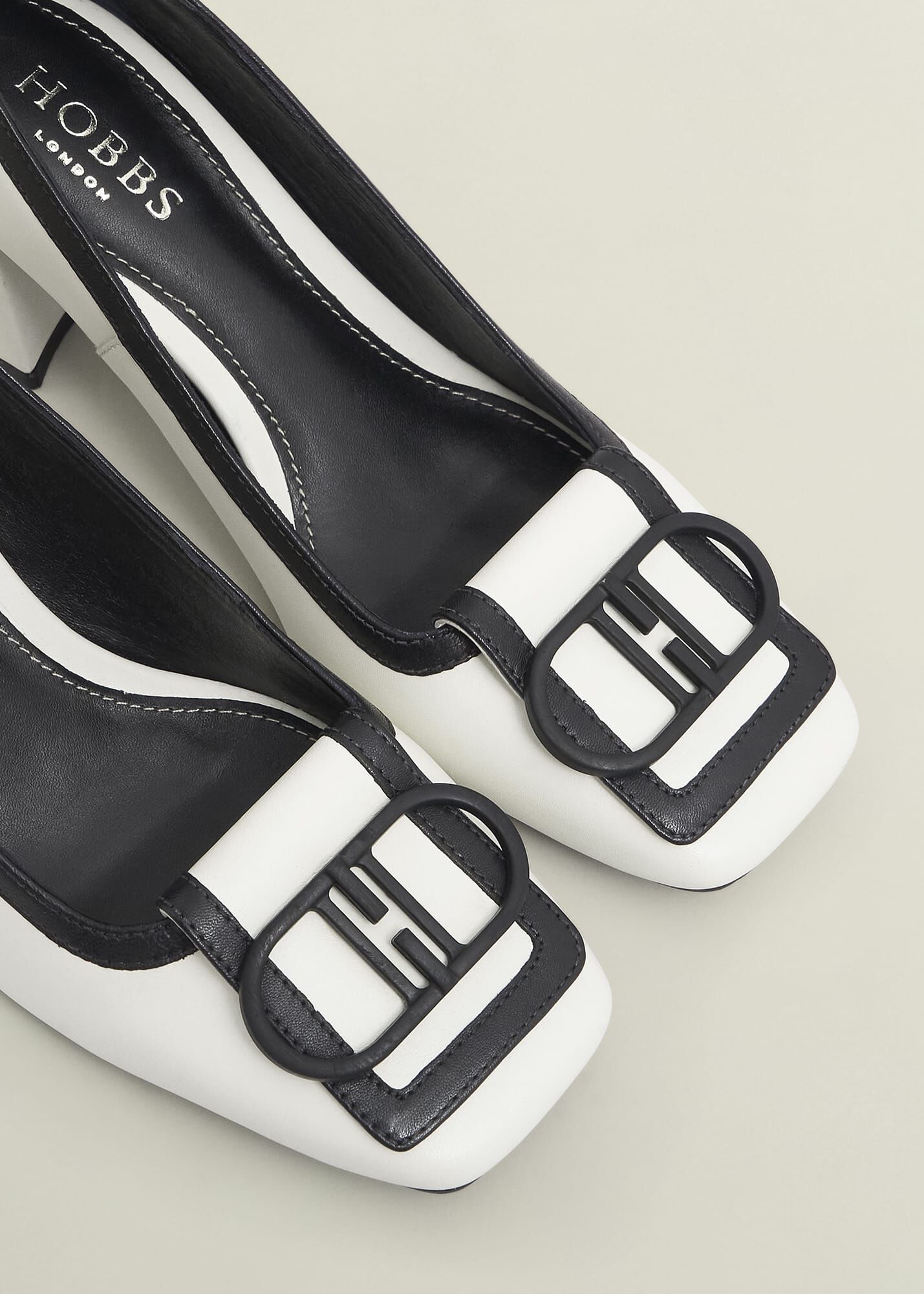 Lexia Leather Court Shoes | Hobbs UK