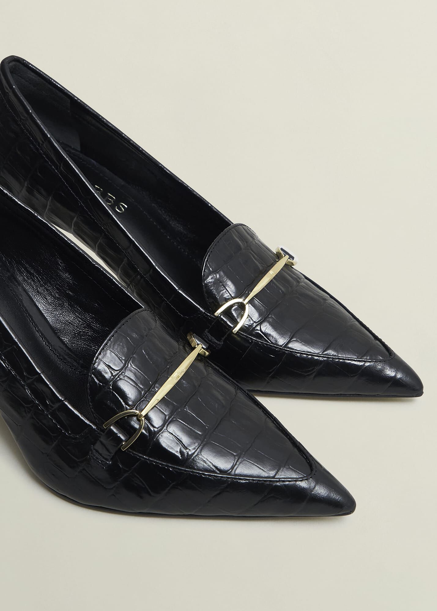 Ros Leather Court Shoes | Hobbs UK
