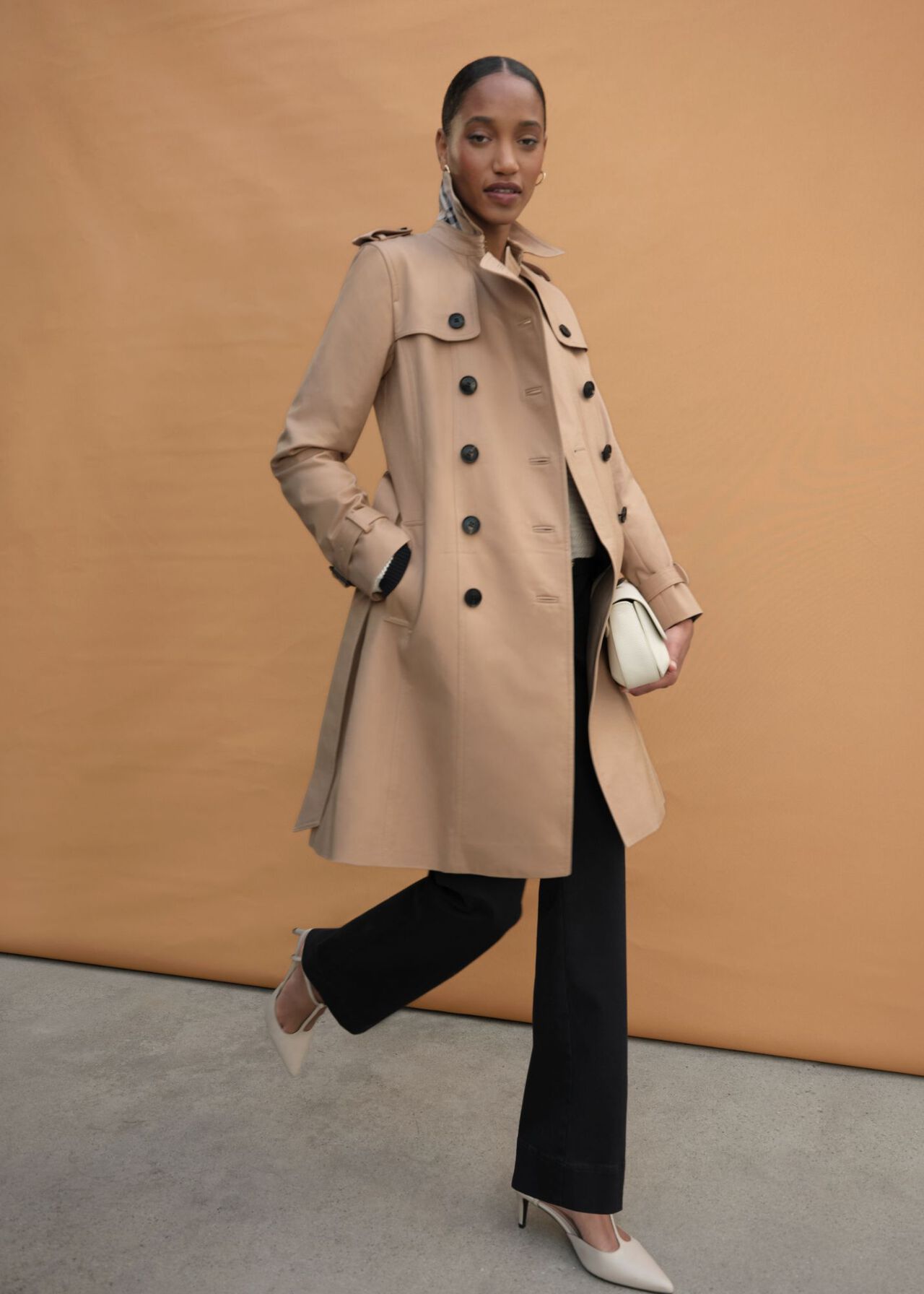 Skylar Trench Outfit