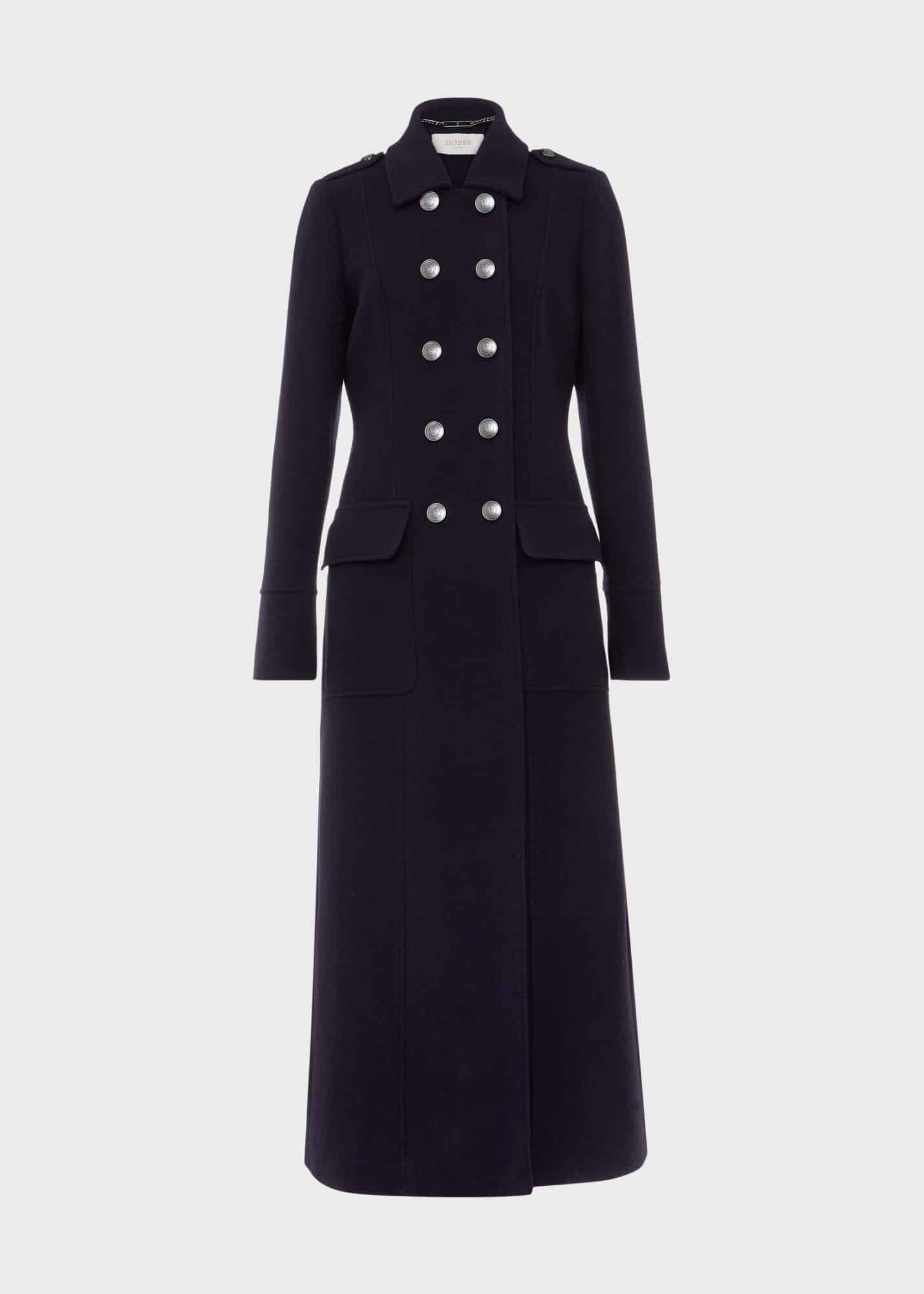 Iris Italian Wool Maxi Coat | Hobbs US