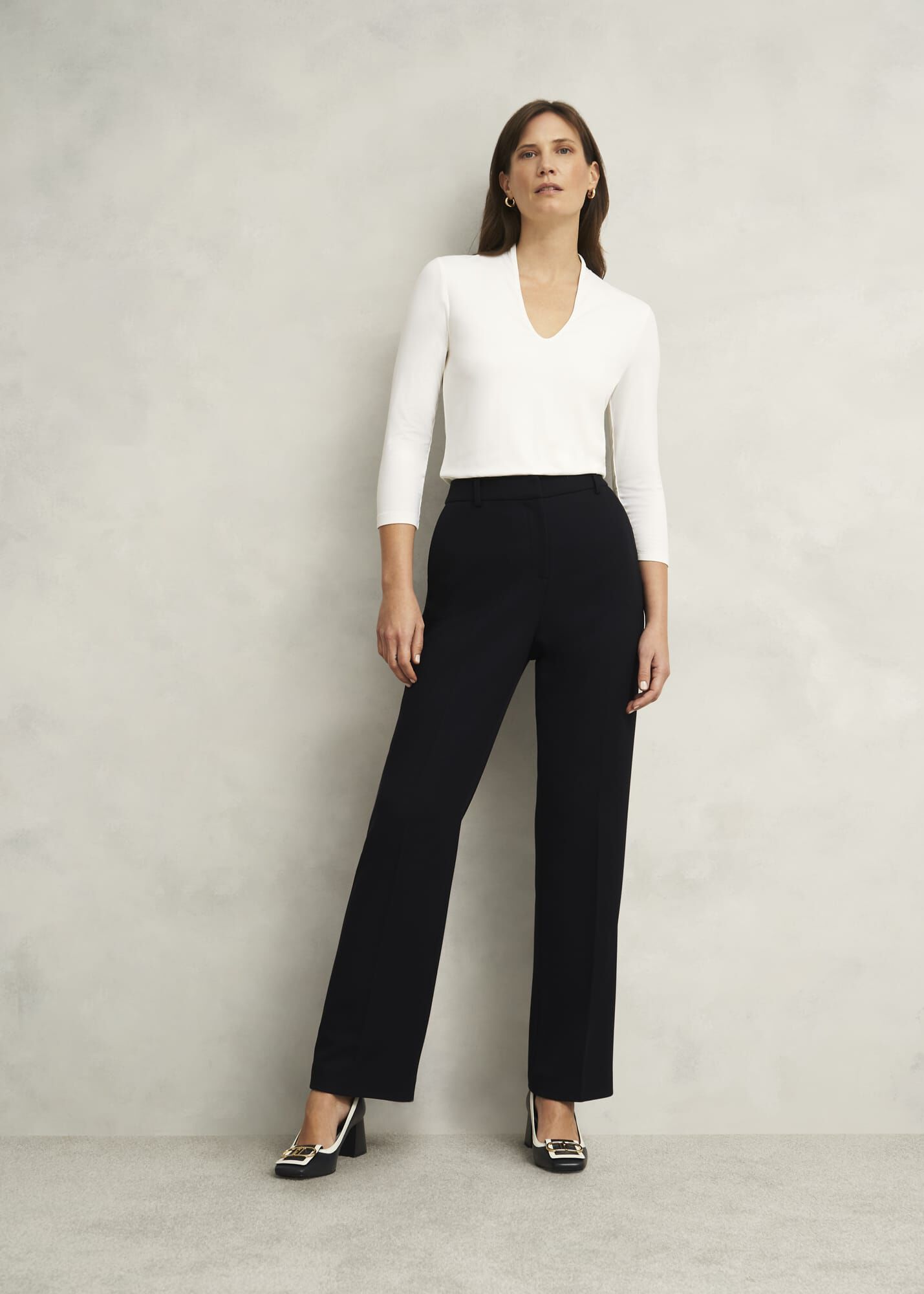Aimee Double Fronted Top | Hobbs UK