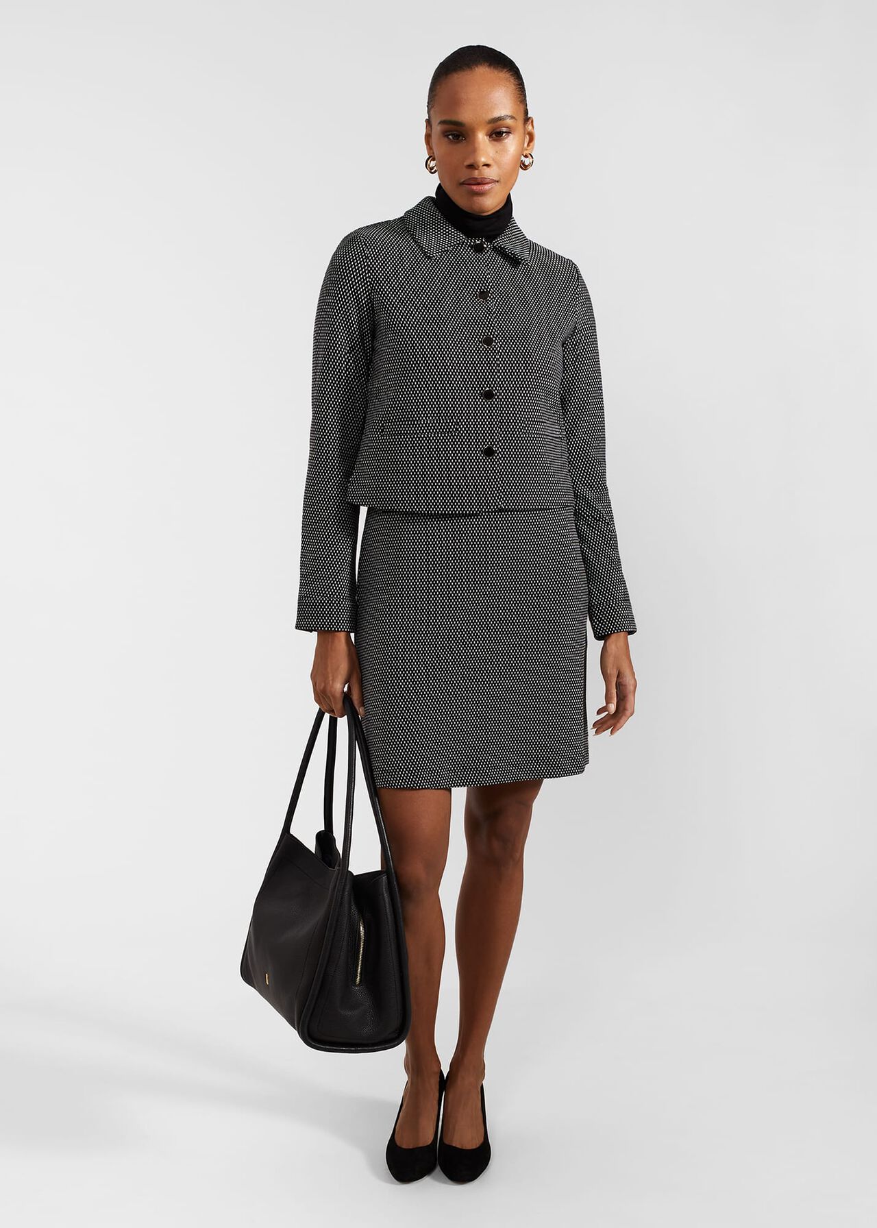 Violet Ponte Dress | Hobbs US