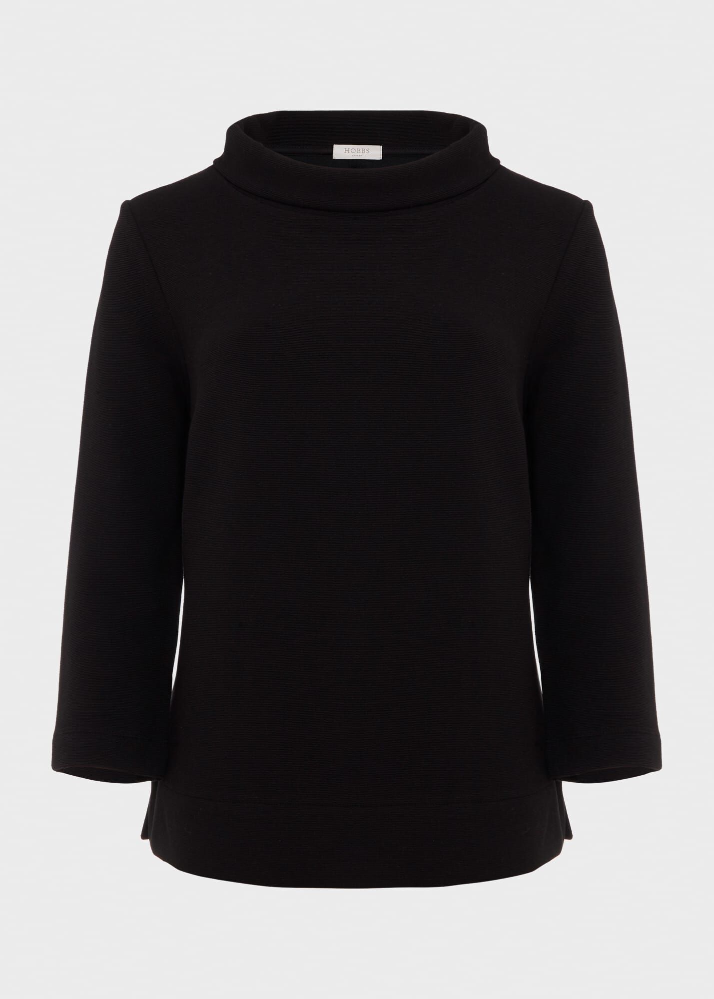 Betsy Textured Top With Cotton | Hobbs UK