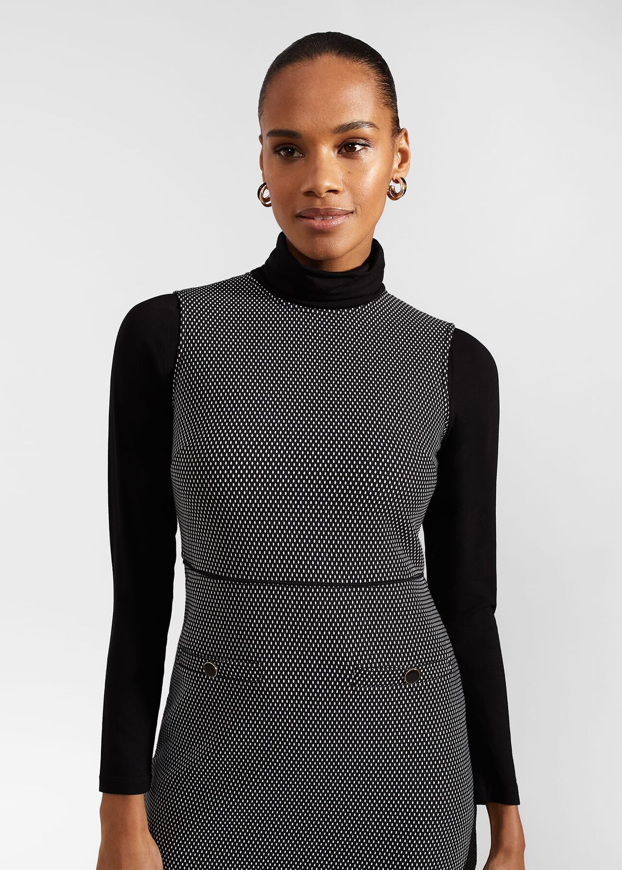 Violet Ponte Dress | Hobbs ROW