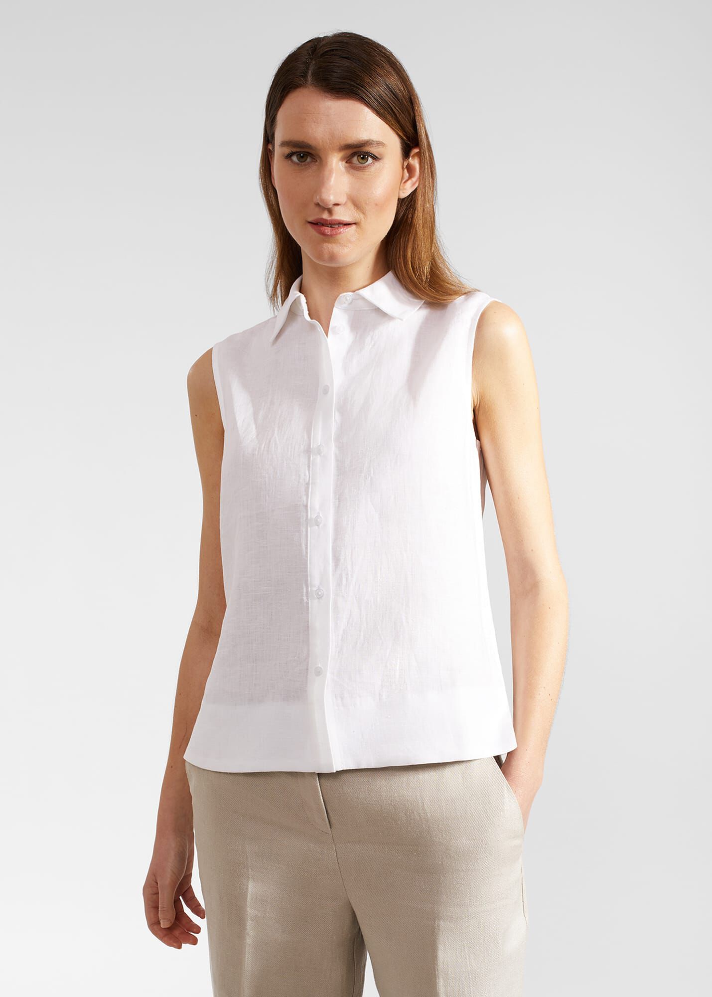 Salem Linen Top | Hobbs UK