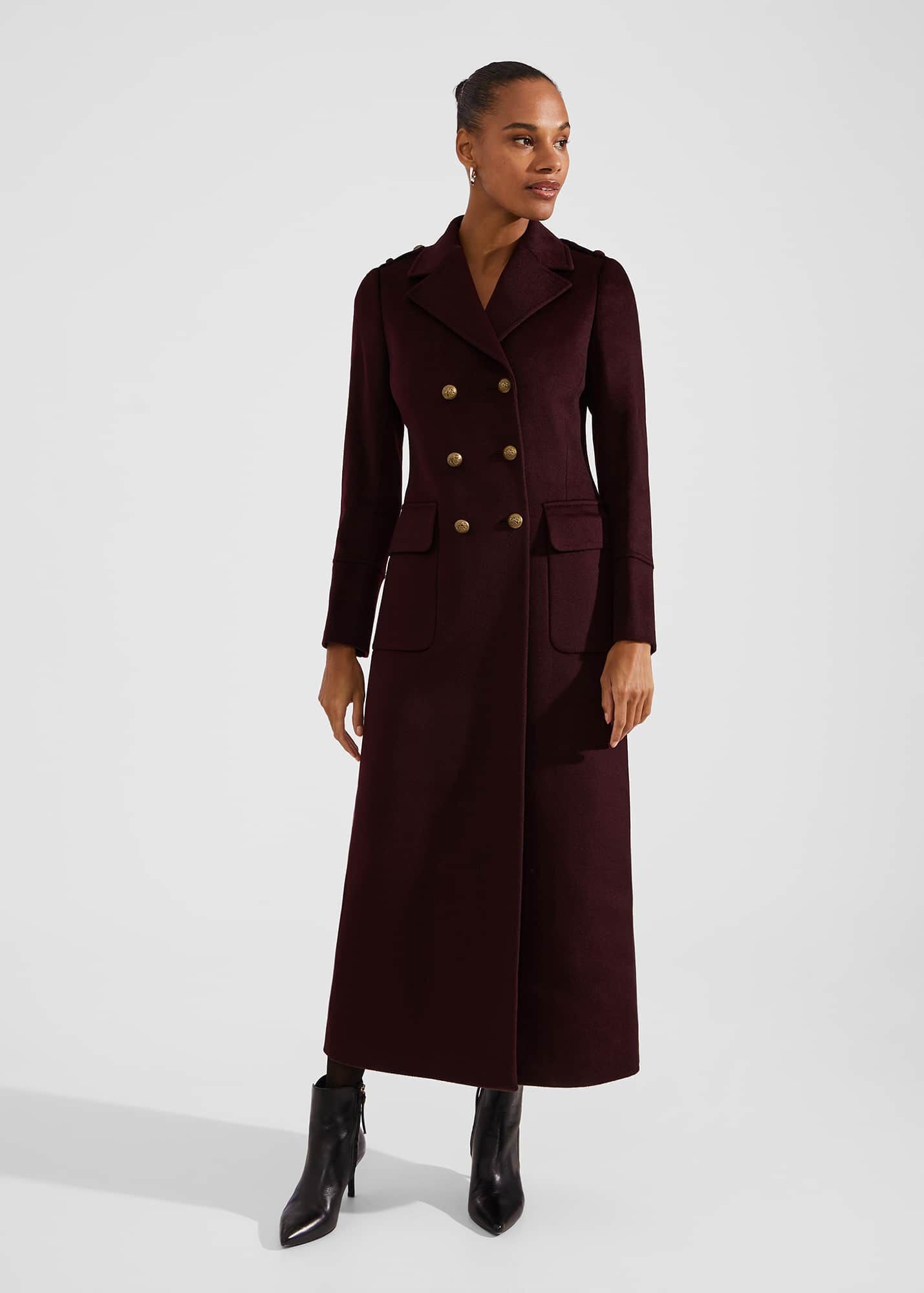 Bianca Maxi Wool Coat | Hobbs US