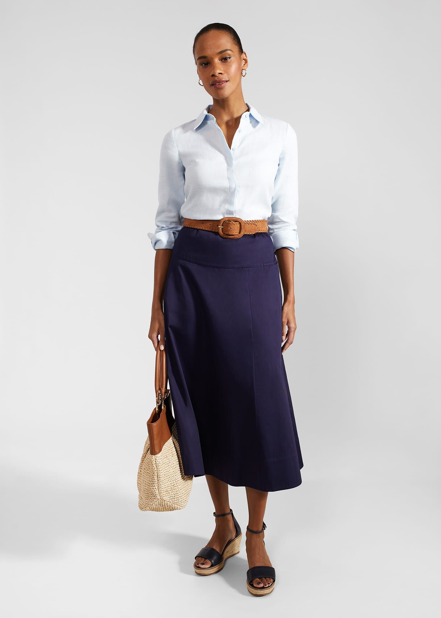 Victoria Linen Shirt | Hobbs UK