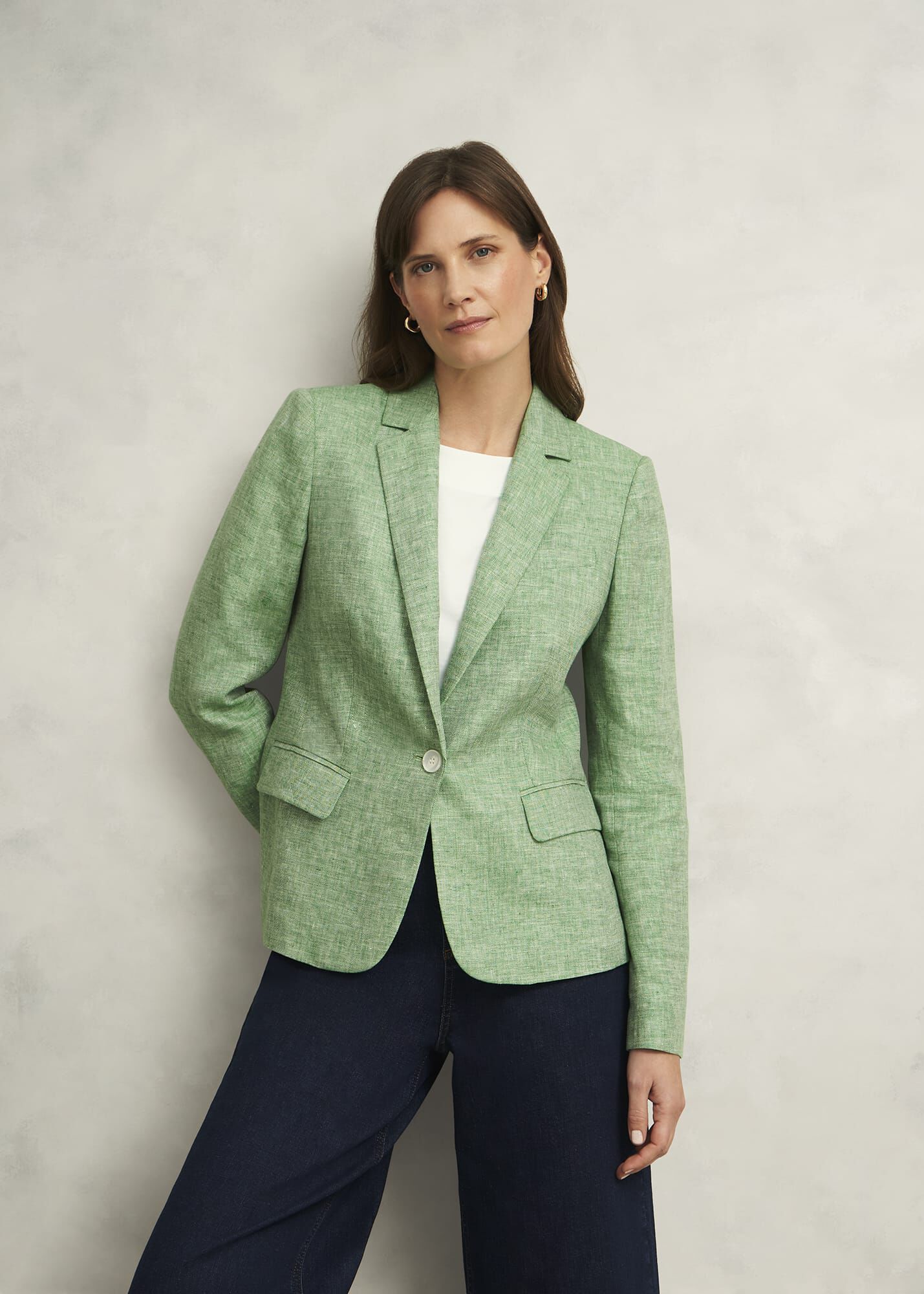 Blake Linen Jacket | Hobbs UK