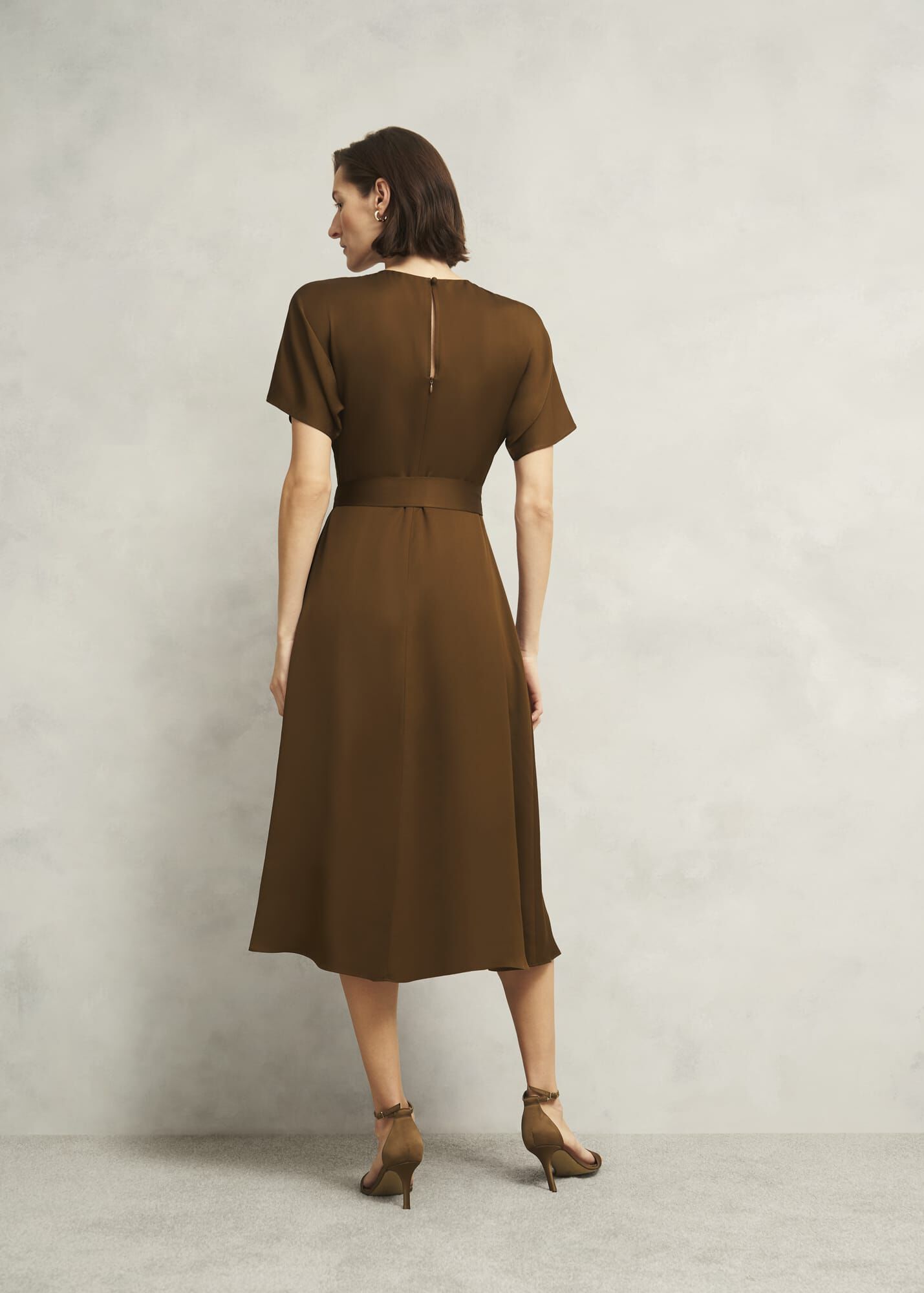 Darracott Tie Waist Midi Dress | Hobbs UK