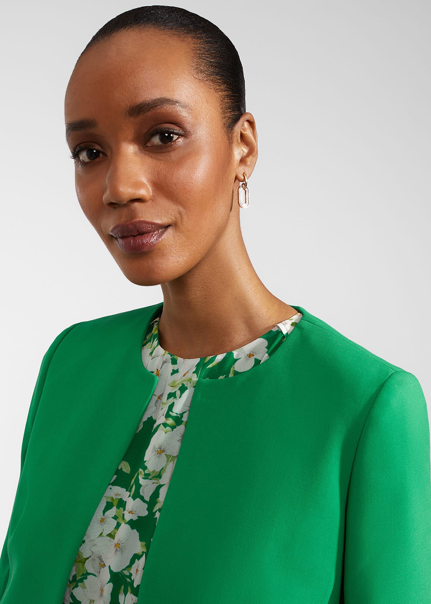 Elize Crepe Jacket | Hobbs UK
