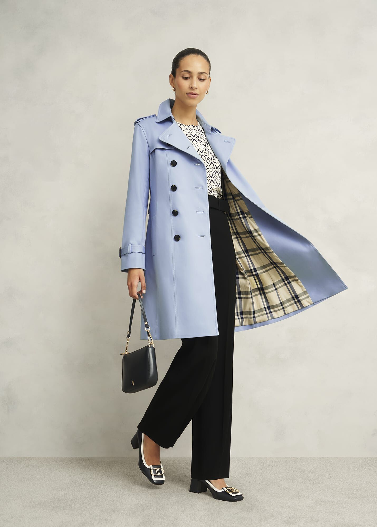 Skylar Shower Resistant Trench Coat | Hobbs UK