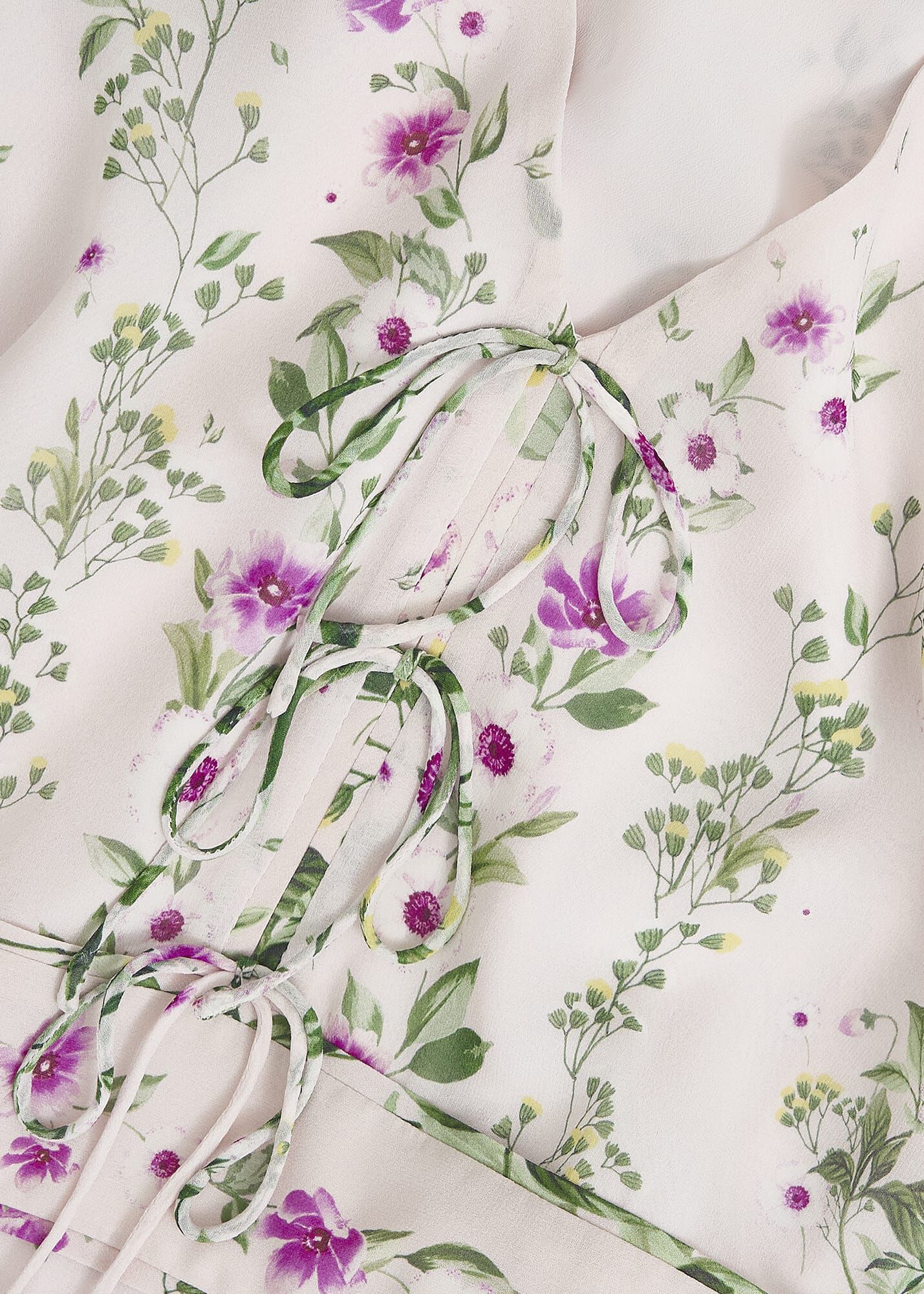 Fay Silk Bow Detail Dress | Hobbs UK