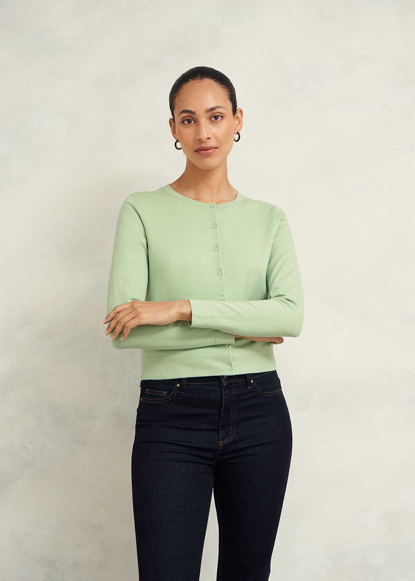 Michelle Cotton Cardigan | Hobbs UK