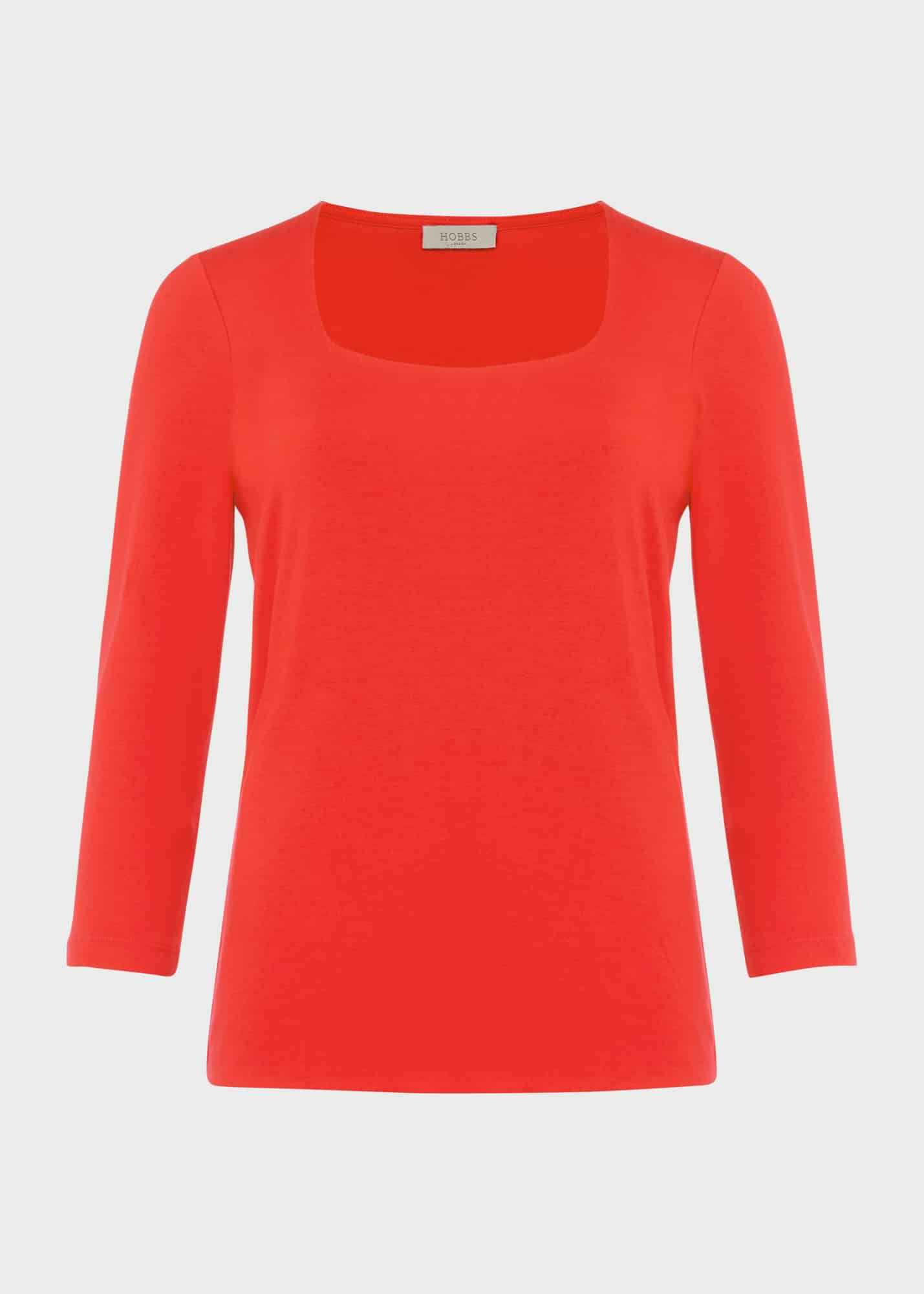 Debbie Double Fronted Top | Hobbs UK