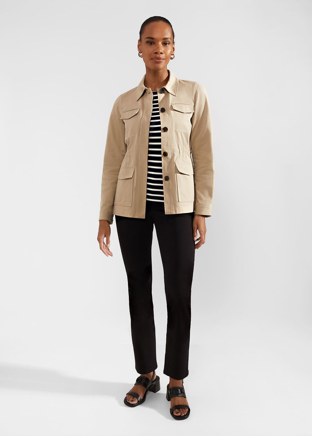 Mandy Cotton Jacket | Hobbs US