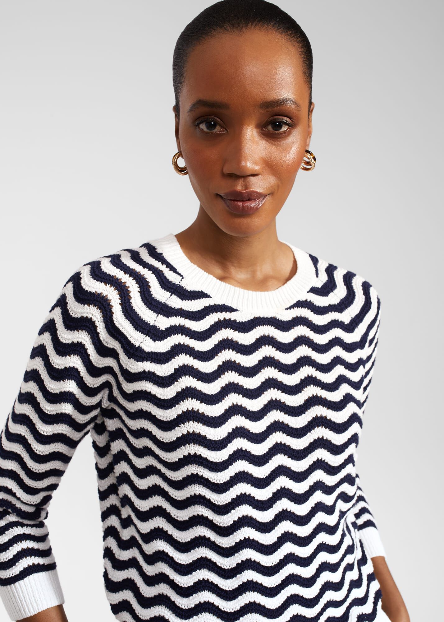 Lulu Cotton Sweater | Hobbs US
