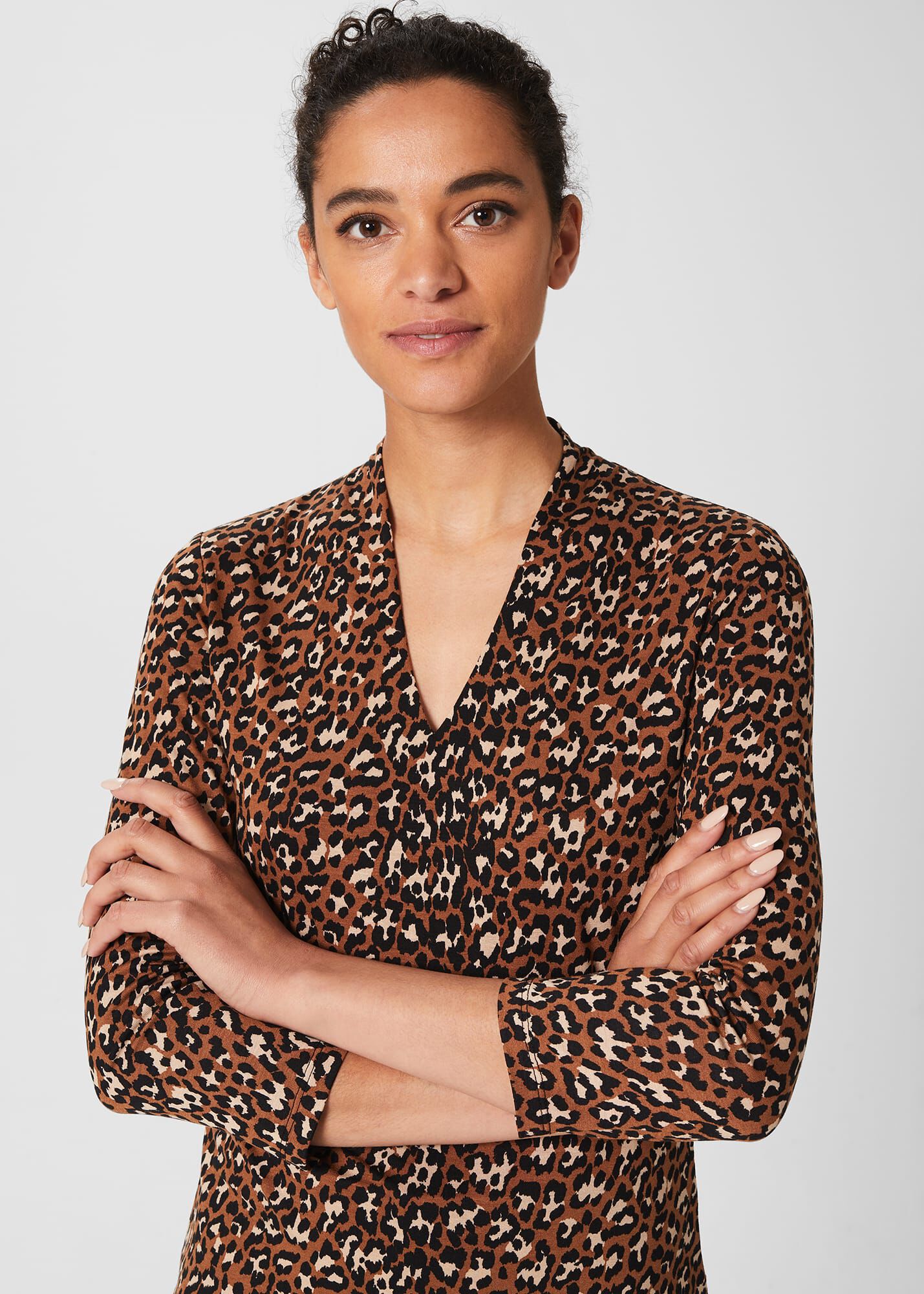 Aimee Printed Top | Hobbs UK