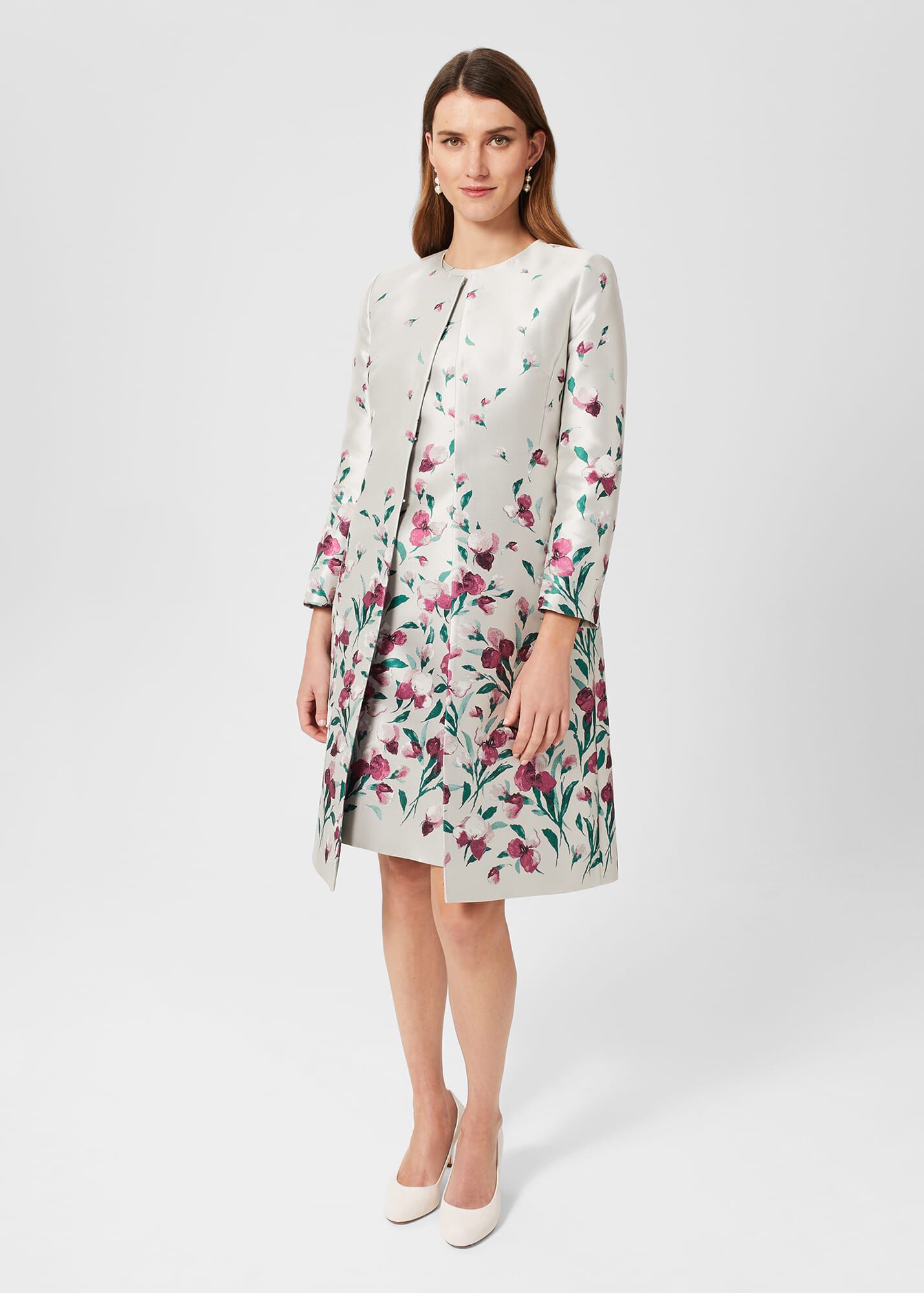 Jacquard Dress Outfit