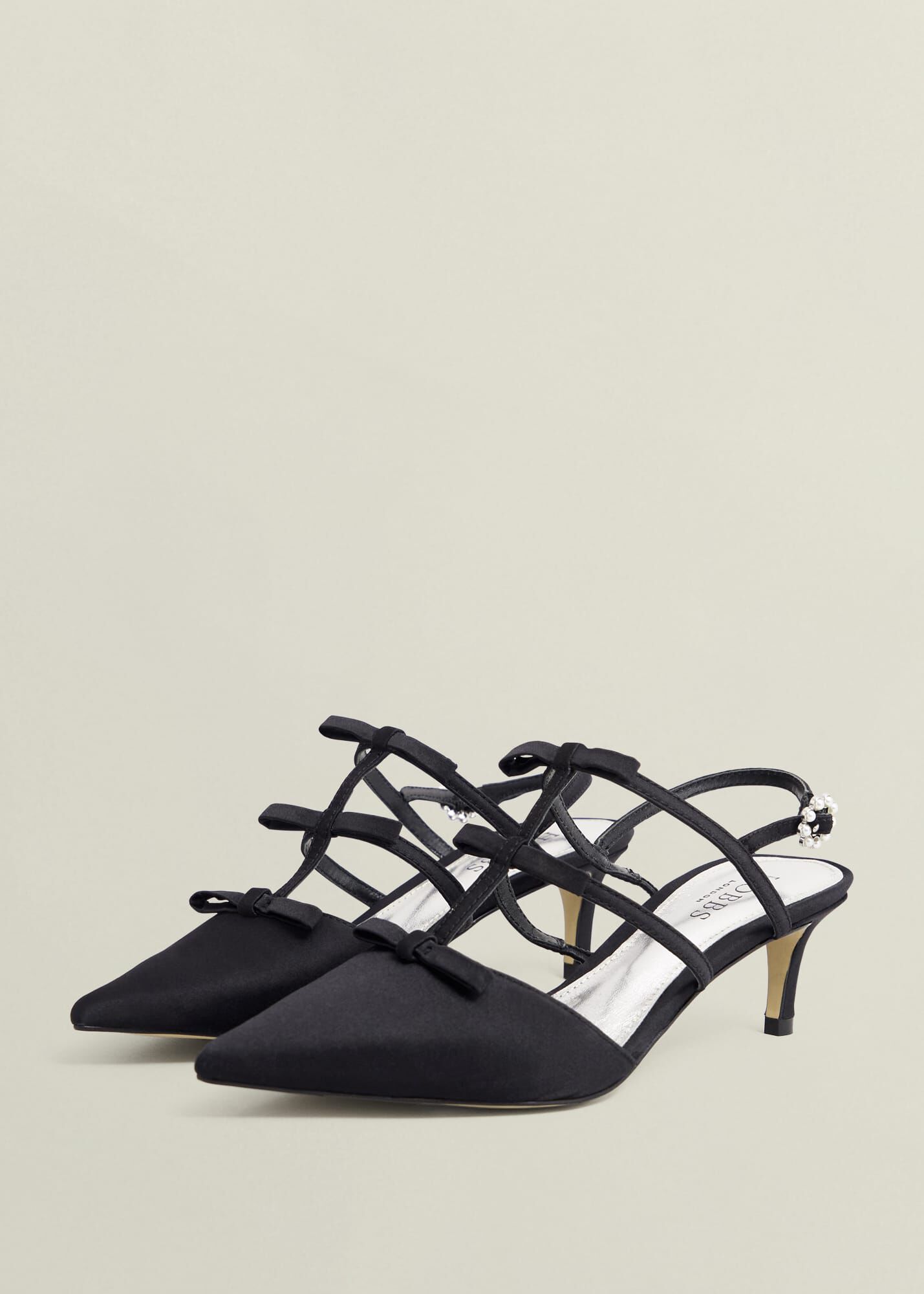 Gosford Satin Heels | Hobbs UK