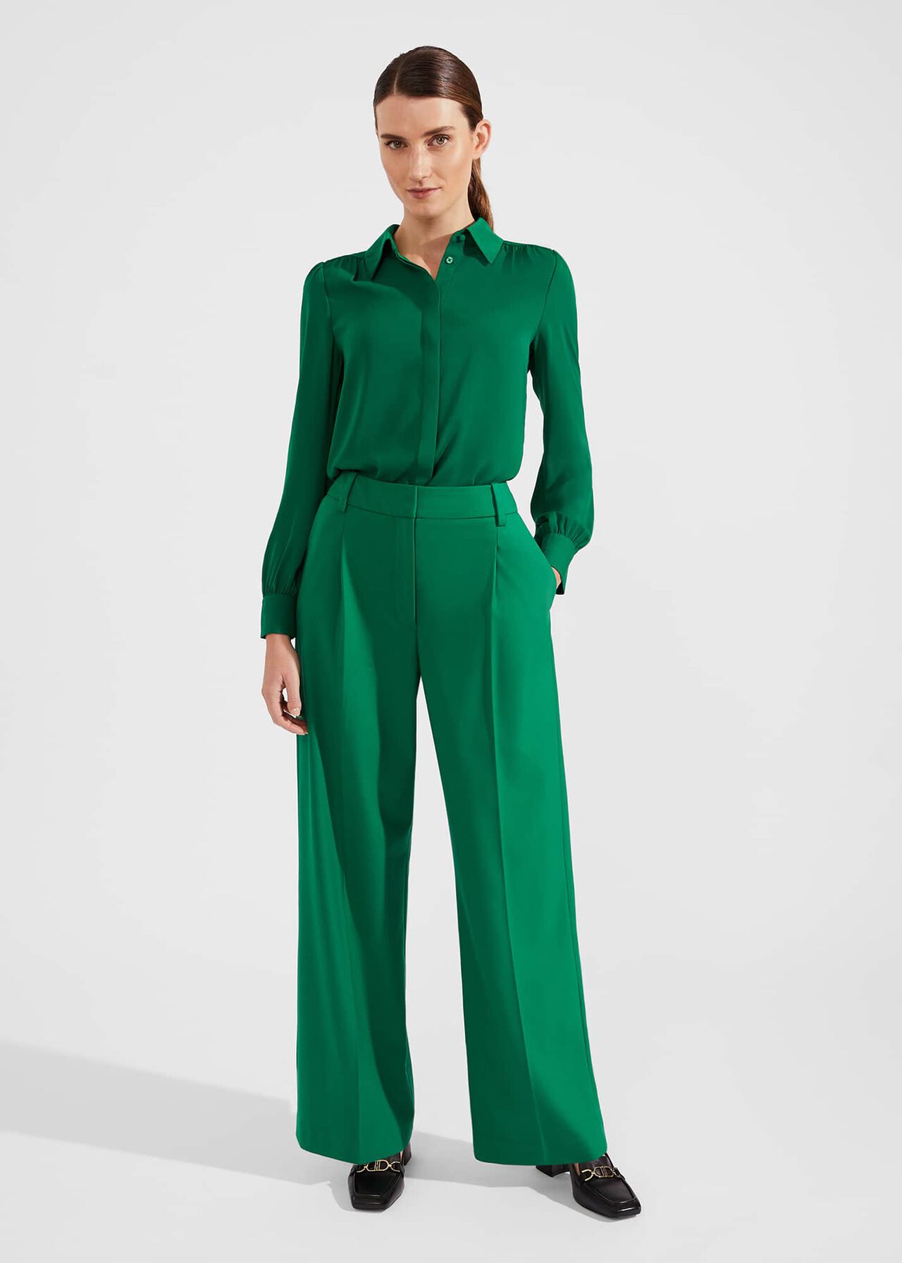 Verona Wide Leg Trousers | Hobbs UK