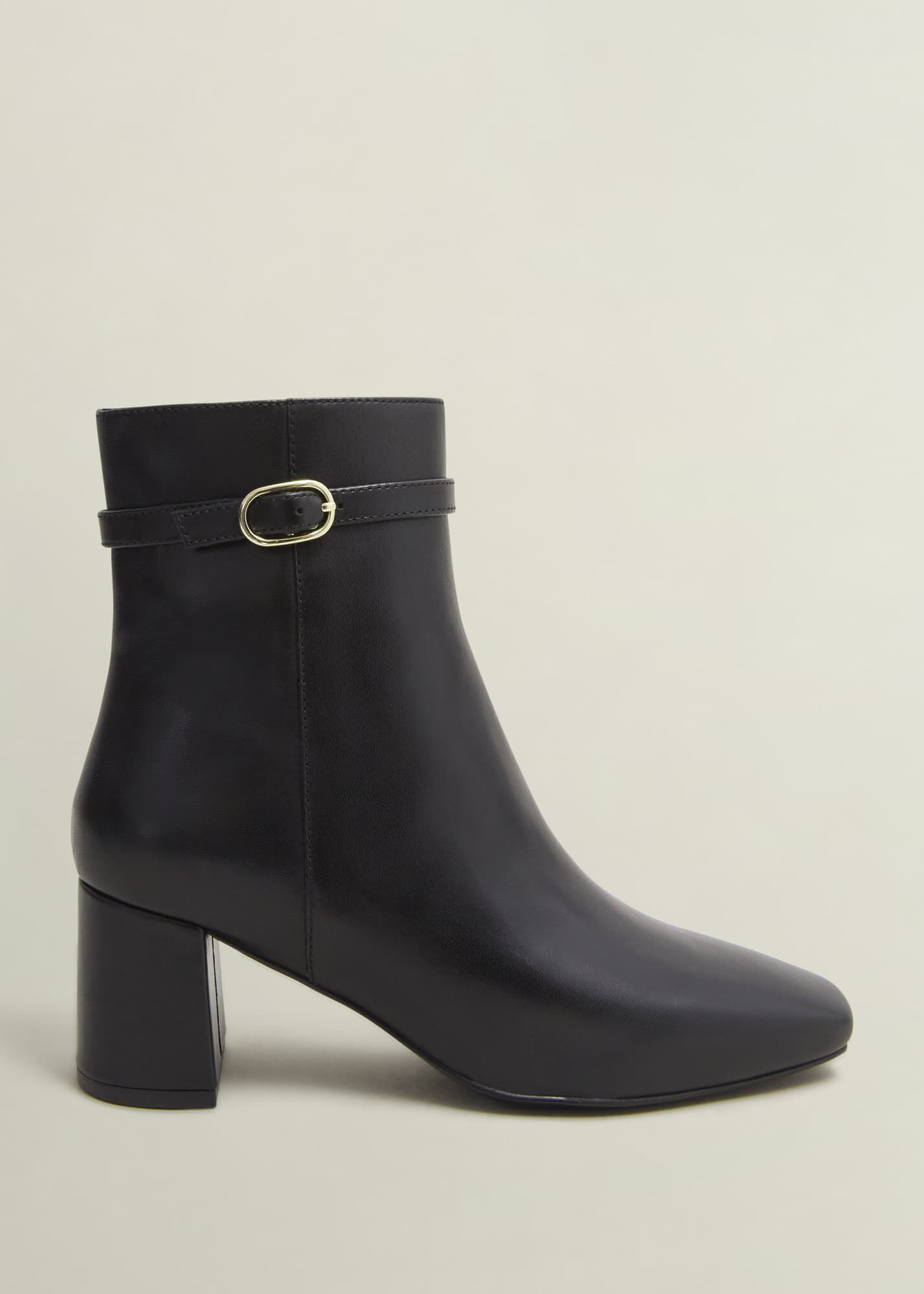 Gabriella Leather Ankle Boots | Hobbs UK