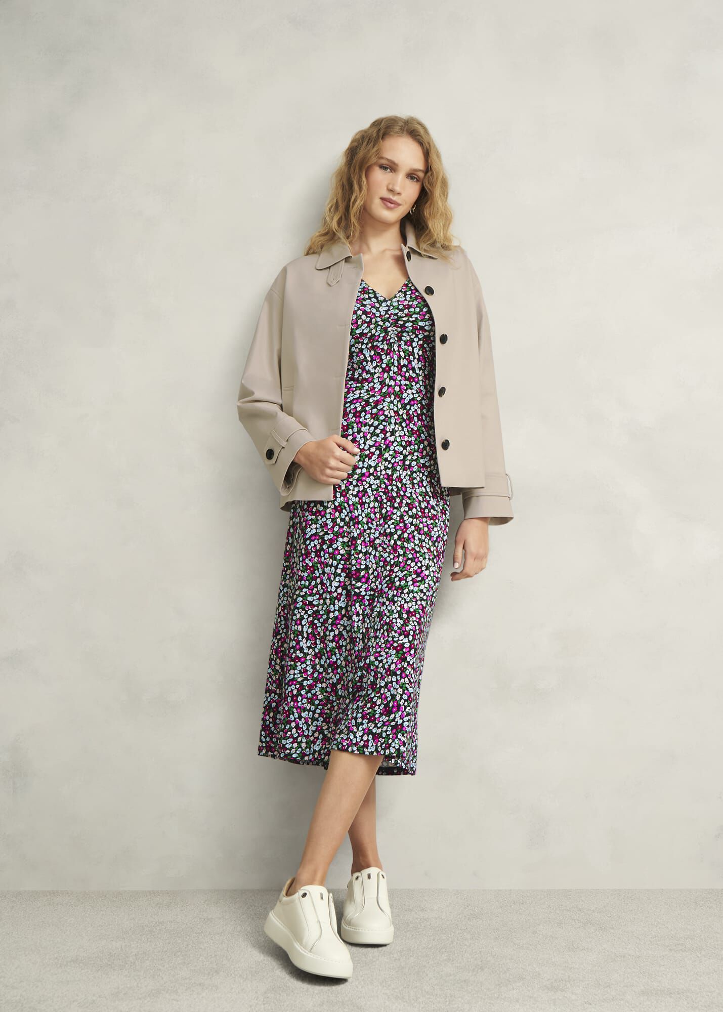 Petite Flo Jersey Dress | Hobbs UK