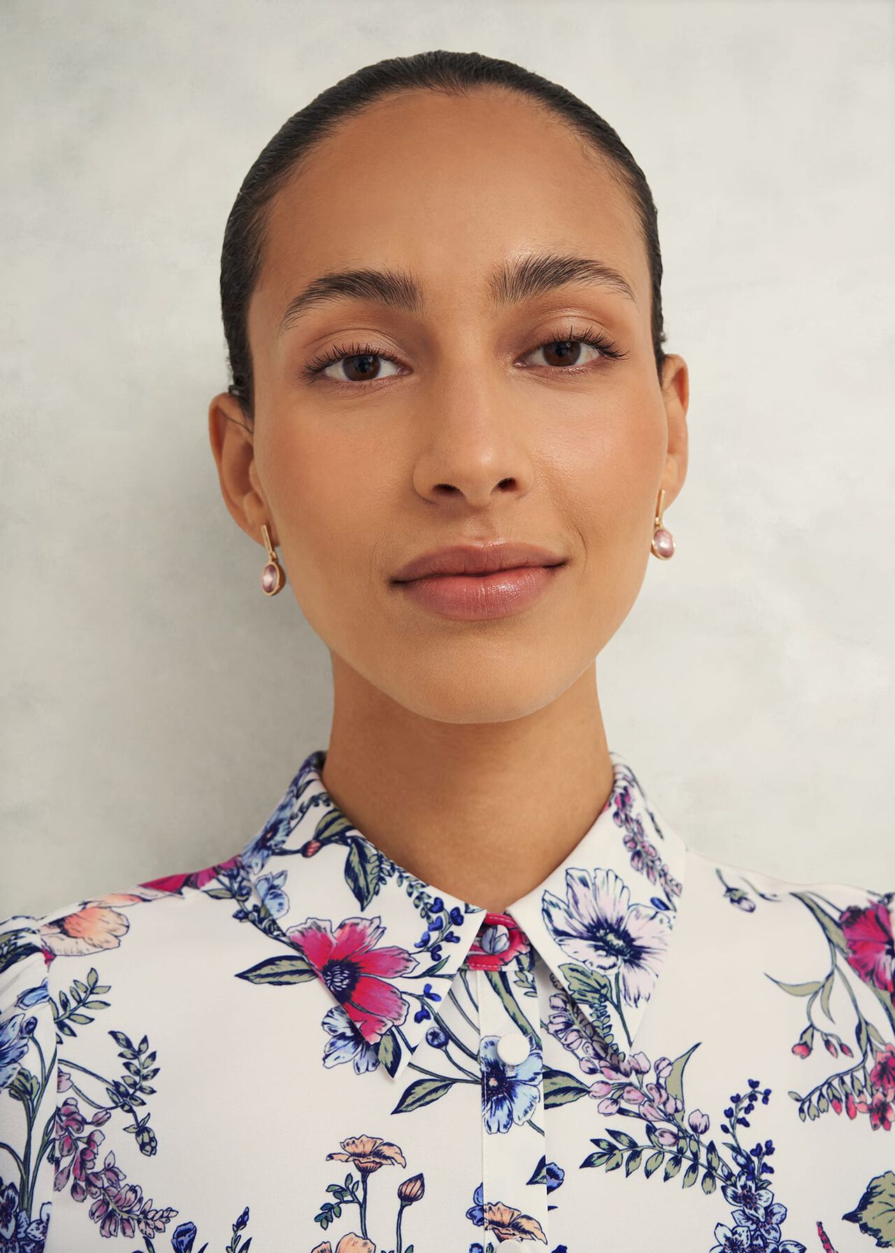 Ashleen Pleated Shirt Dress | Hobbs ROW