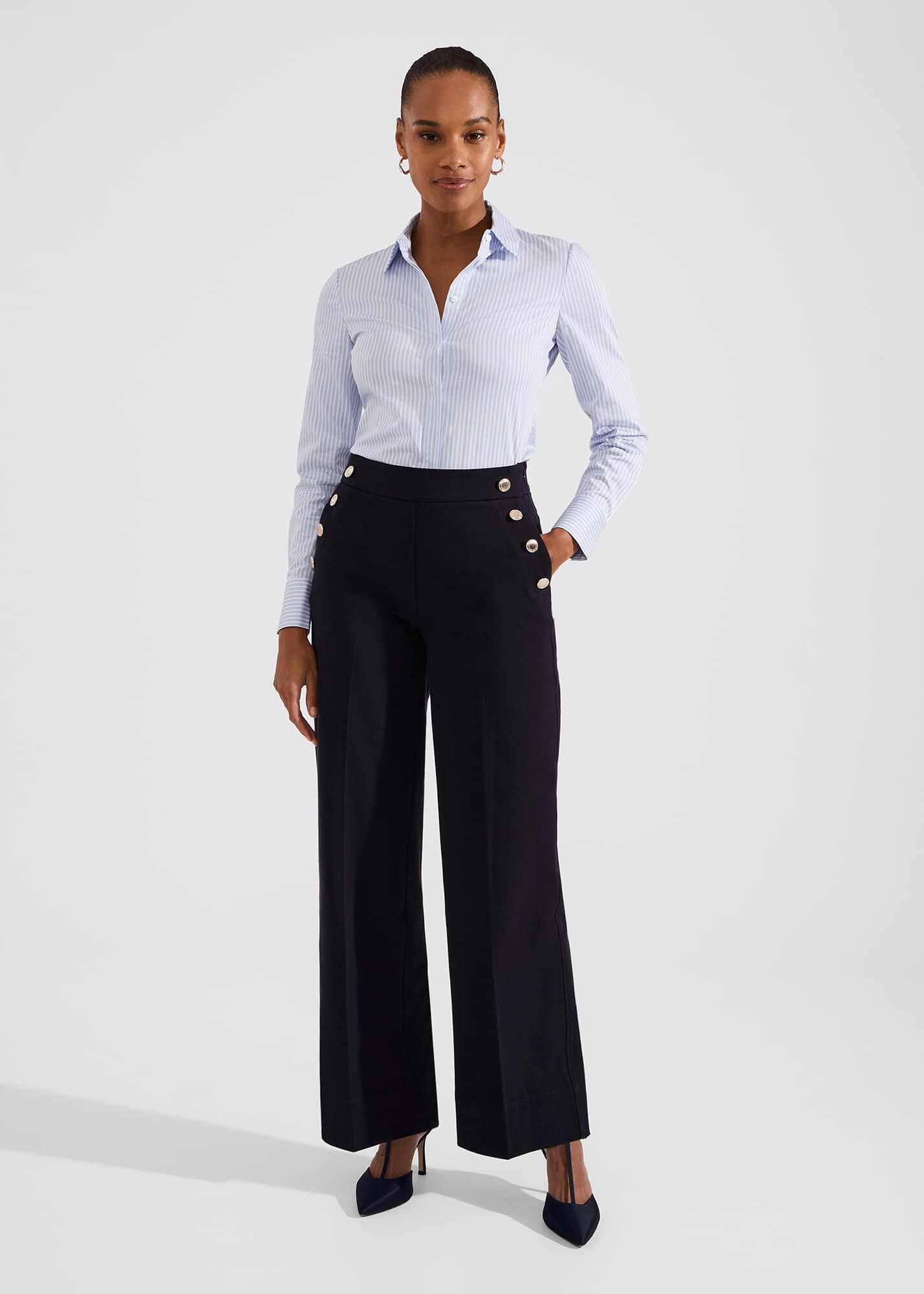 Victoria Cotton Blend Shirt | Hobbs UK