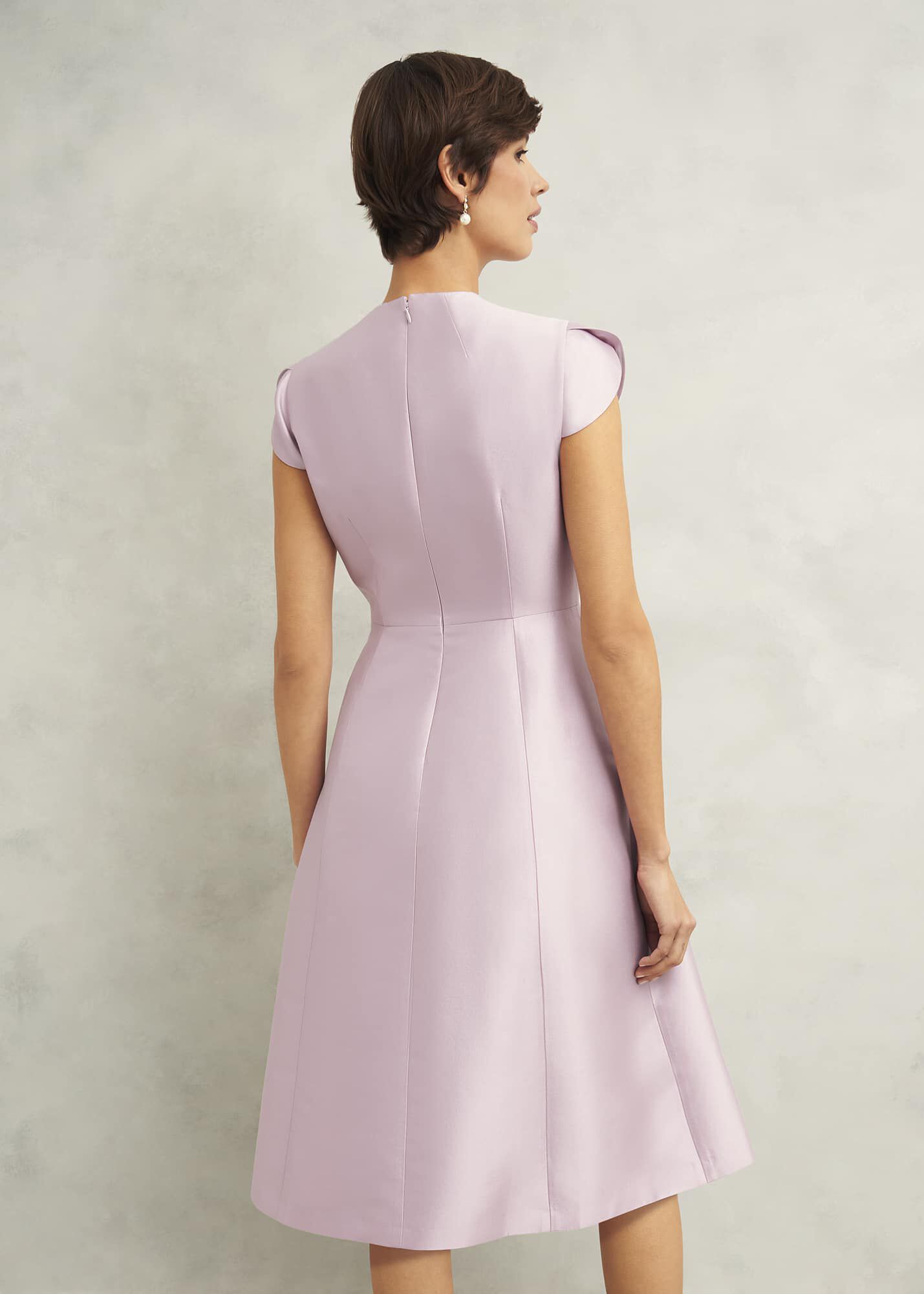 Rhea Wool Silk Dress | Hobbs UK