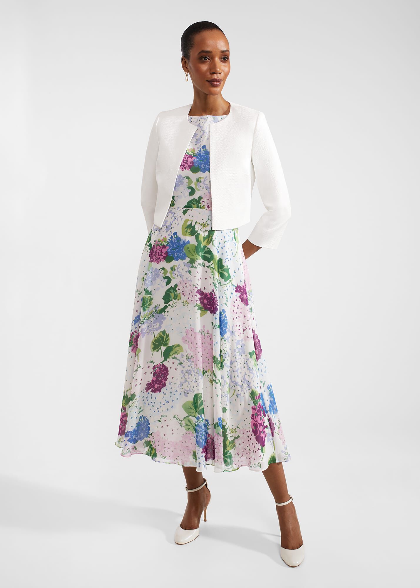 Elize Textured Jacket | Hobbs UK