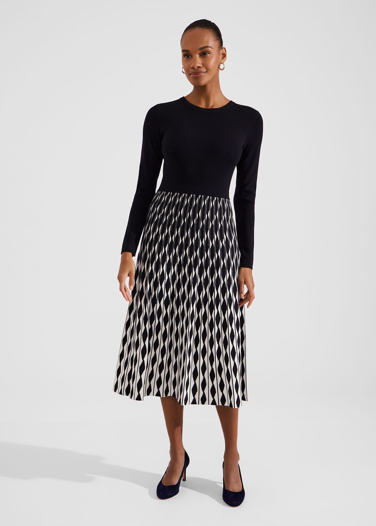Larna Knitted Dress | Hobbs UK