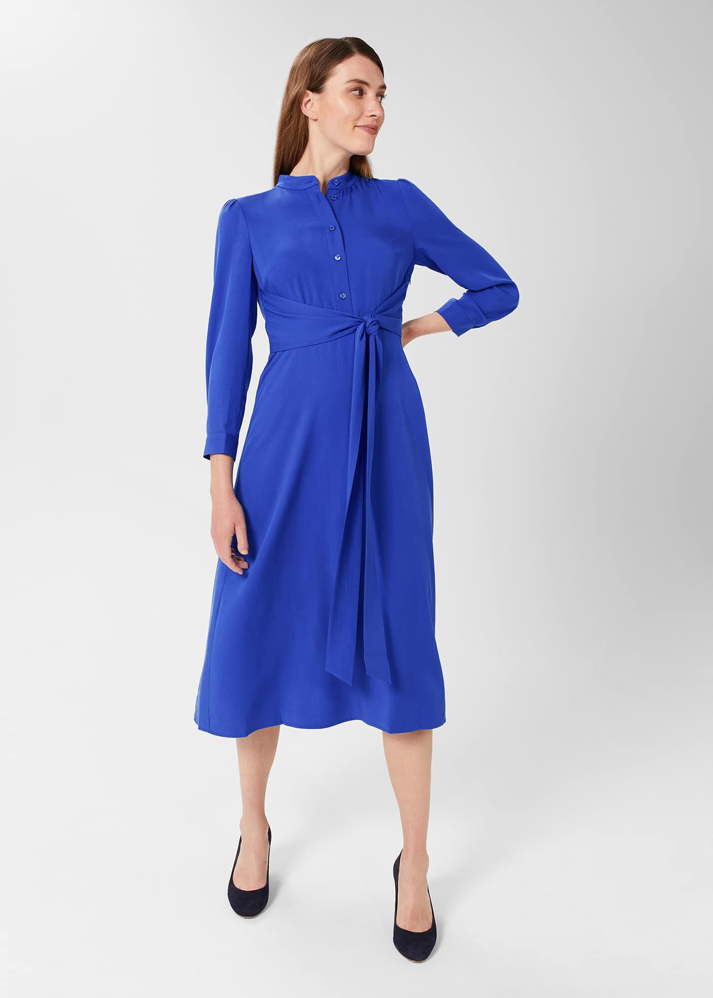 Meadow Belted Fit And Flare Dress | Hobbs UK