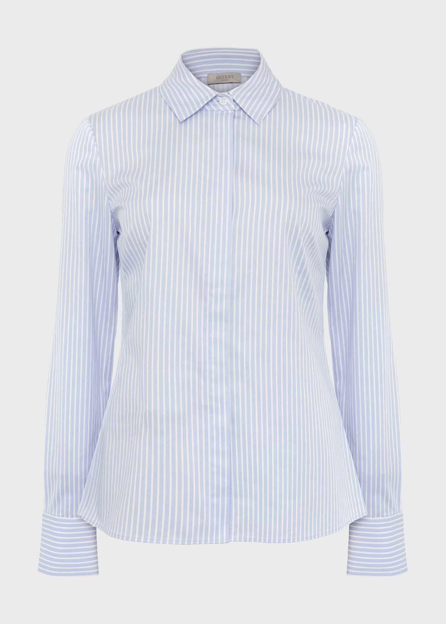 Victoria Cotton Blend Shirt | Hobbs UK