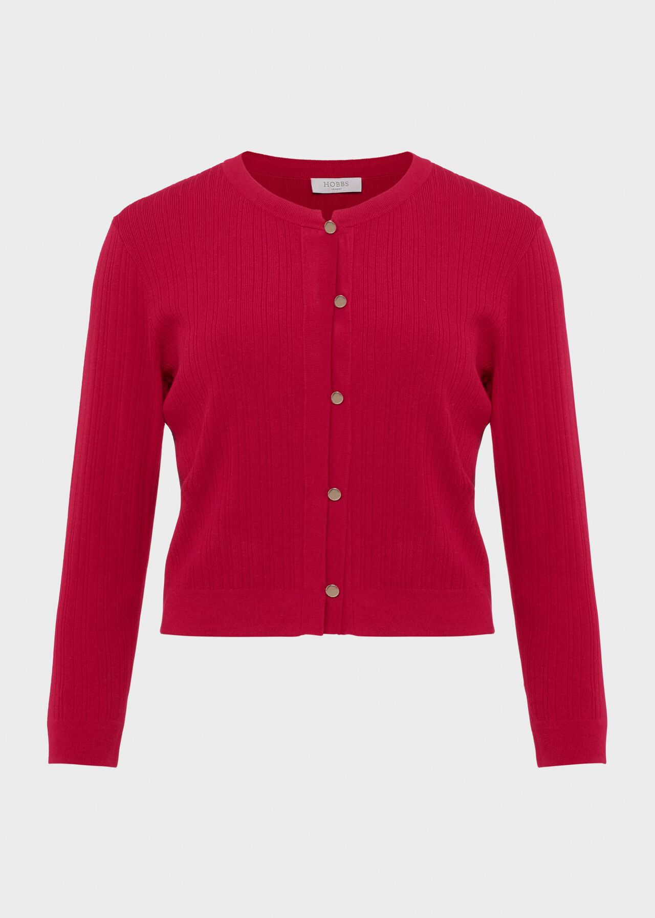 Reena Ribbed Knitted Cardigan