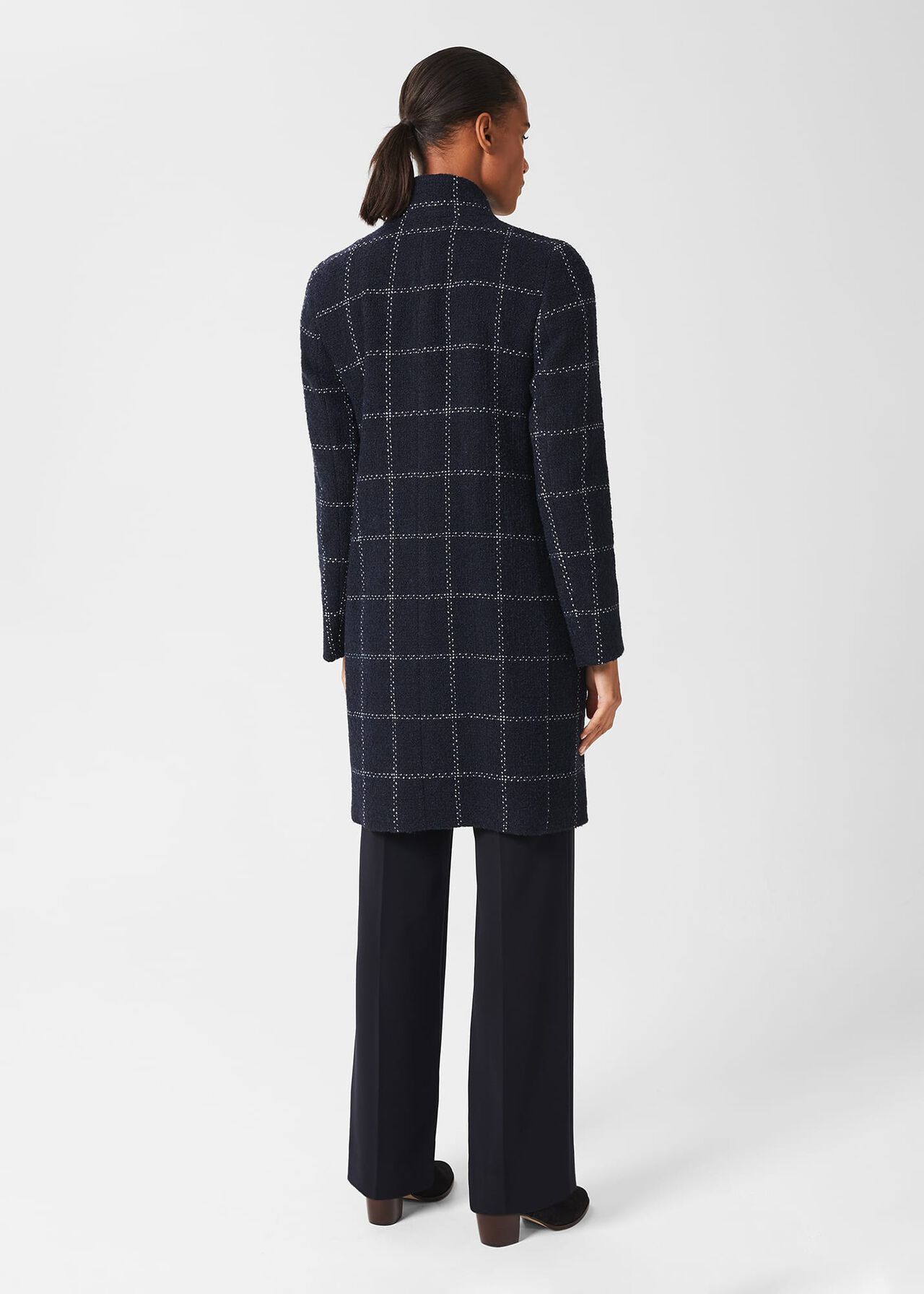 Lisa Wool Blend Check Coat | atelier-yuwa.ciao.jp