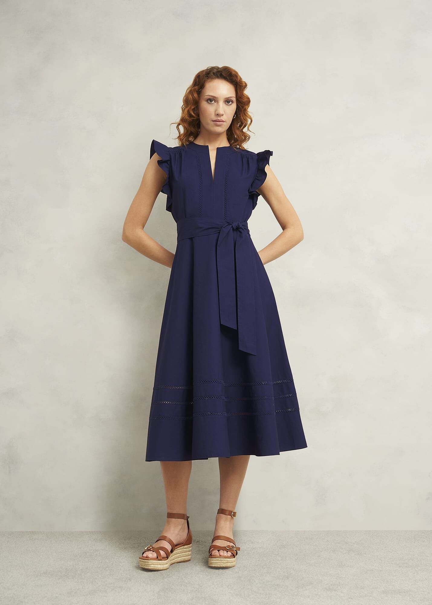Vanessa Cotton Dress | Hobbs UK
