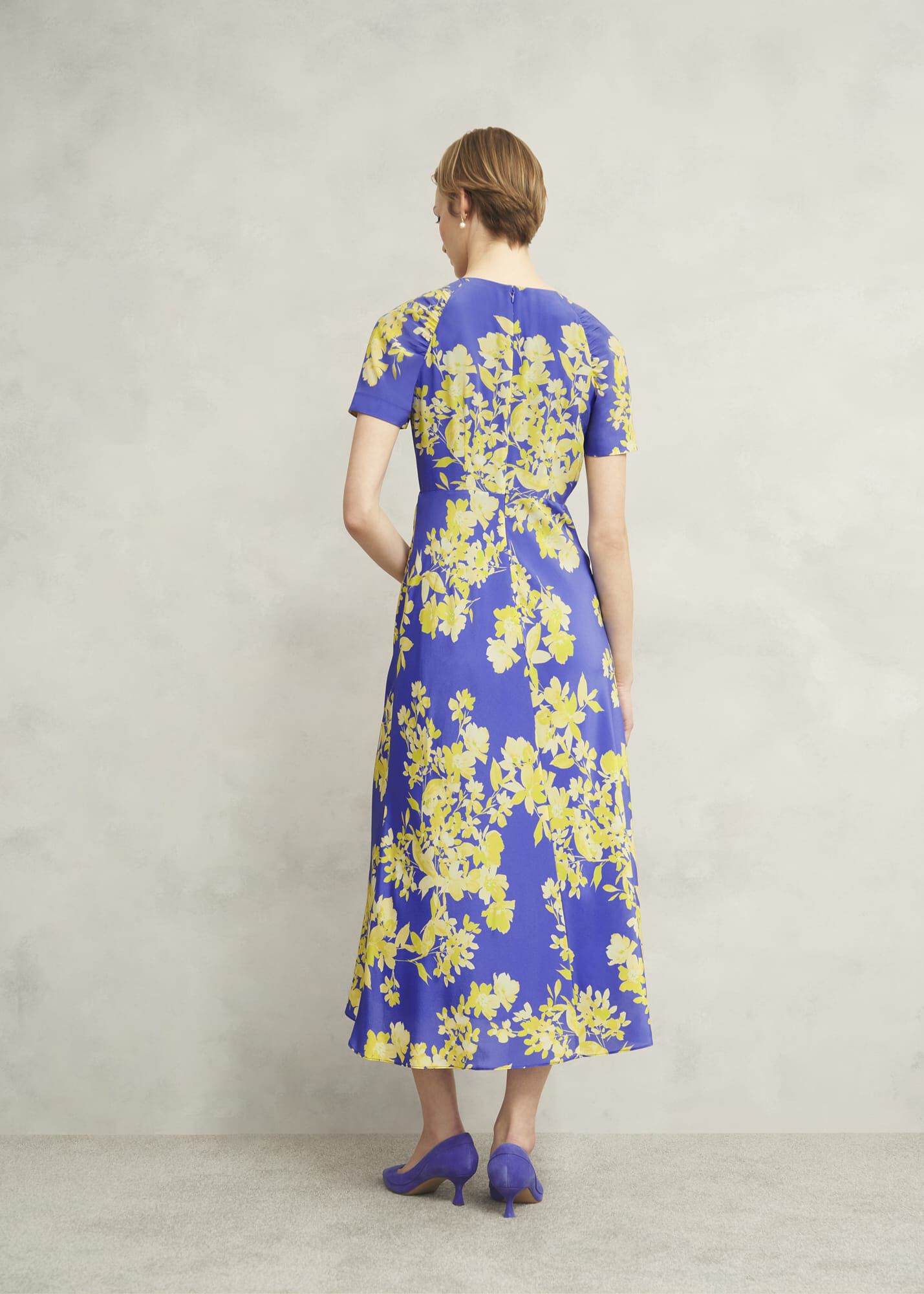 Ann Embellished Silk Dress | Hobbs UK