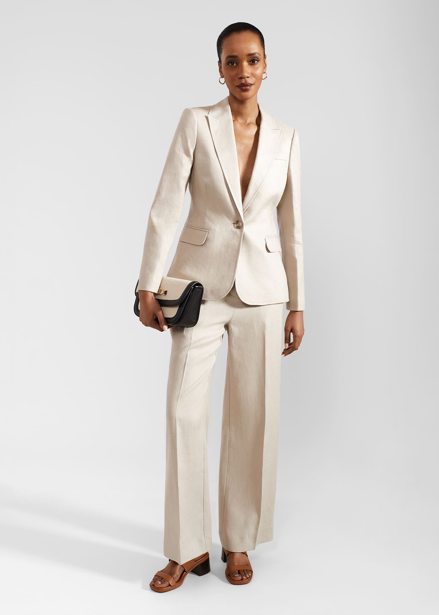 Roberta Linen Jacket | Hobbs US