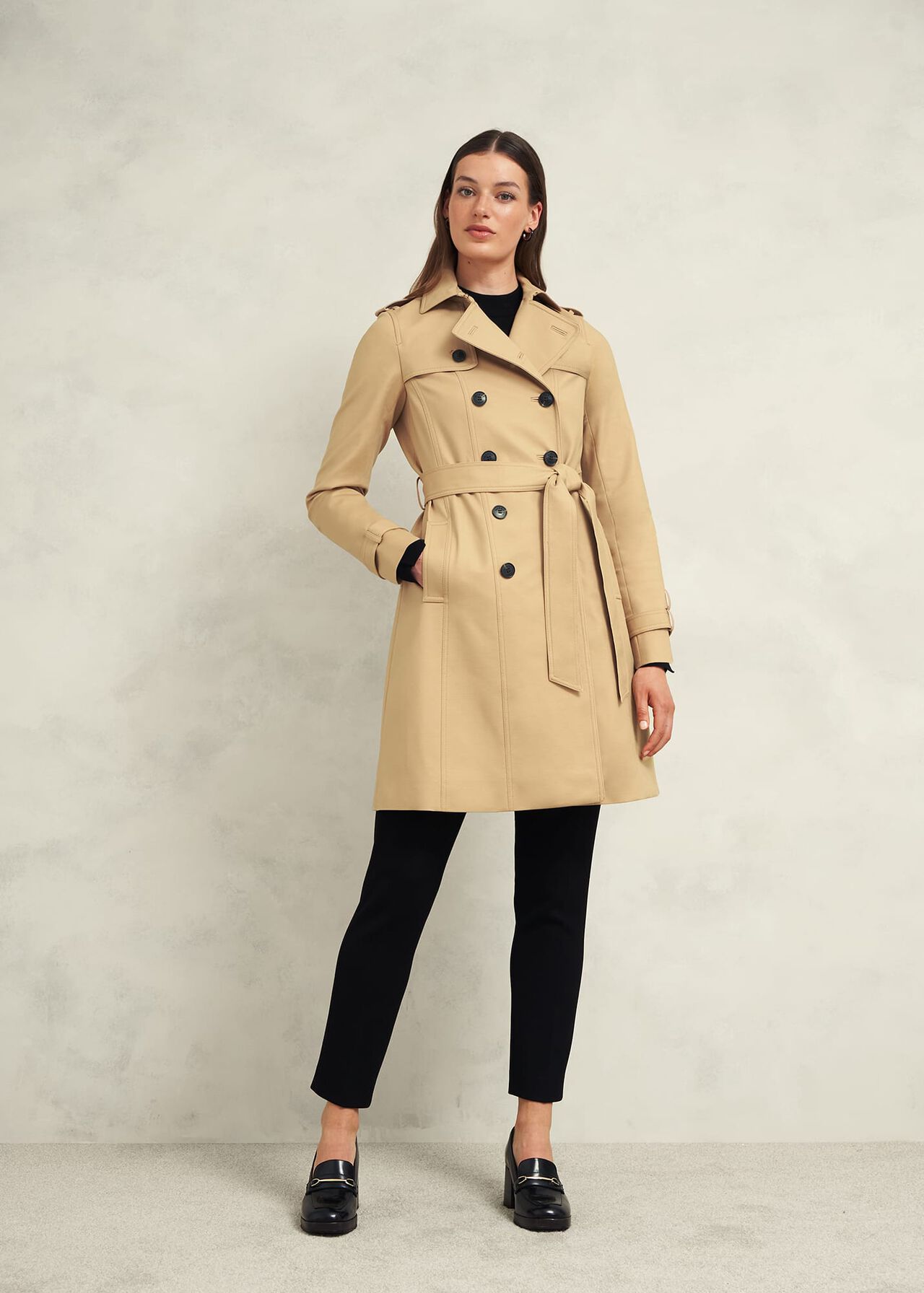 Saskia Shower Resistant Trench Coat | Hobbs US