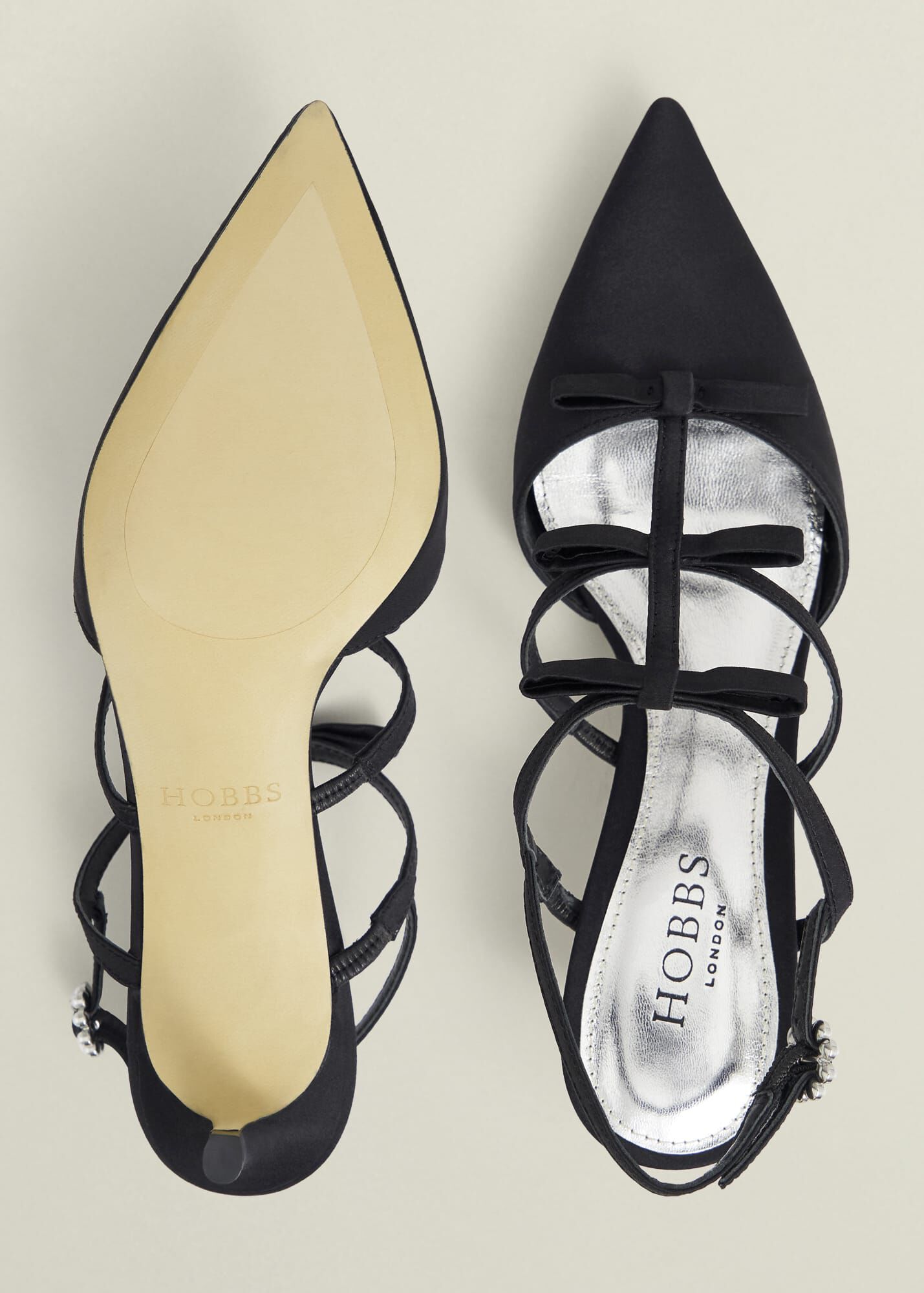 Gosford Satin Heels | Hobbs UK