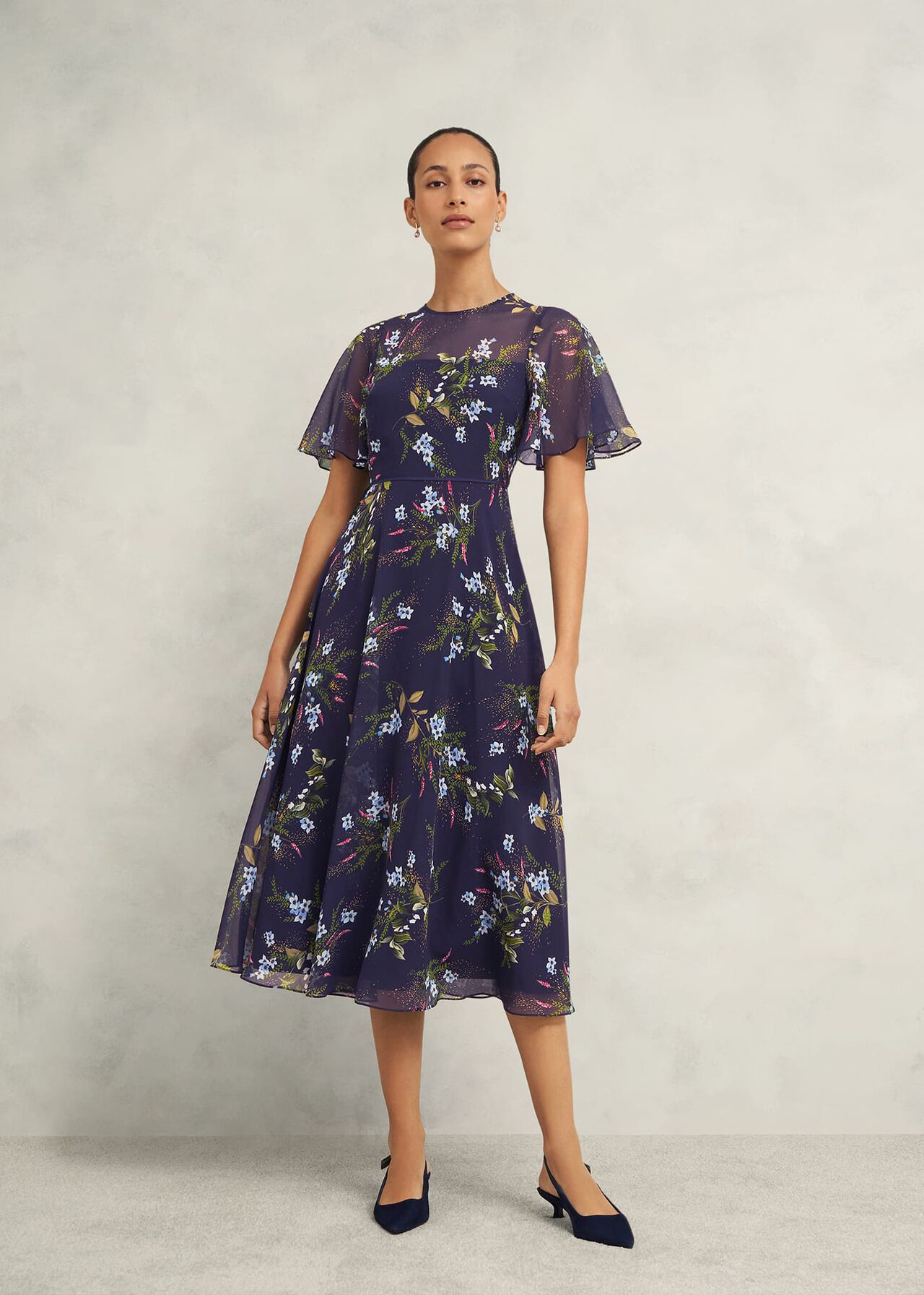 Callie Midi Dress | Hobbs UK