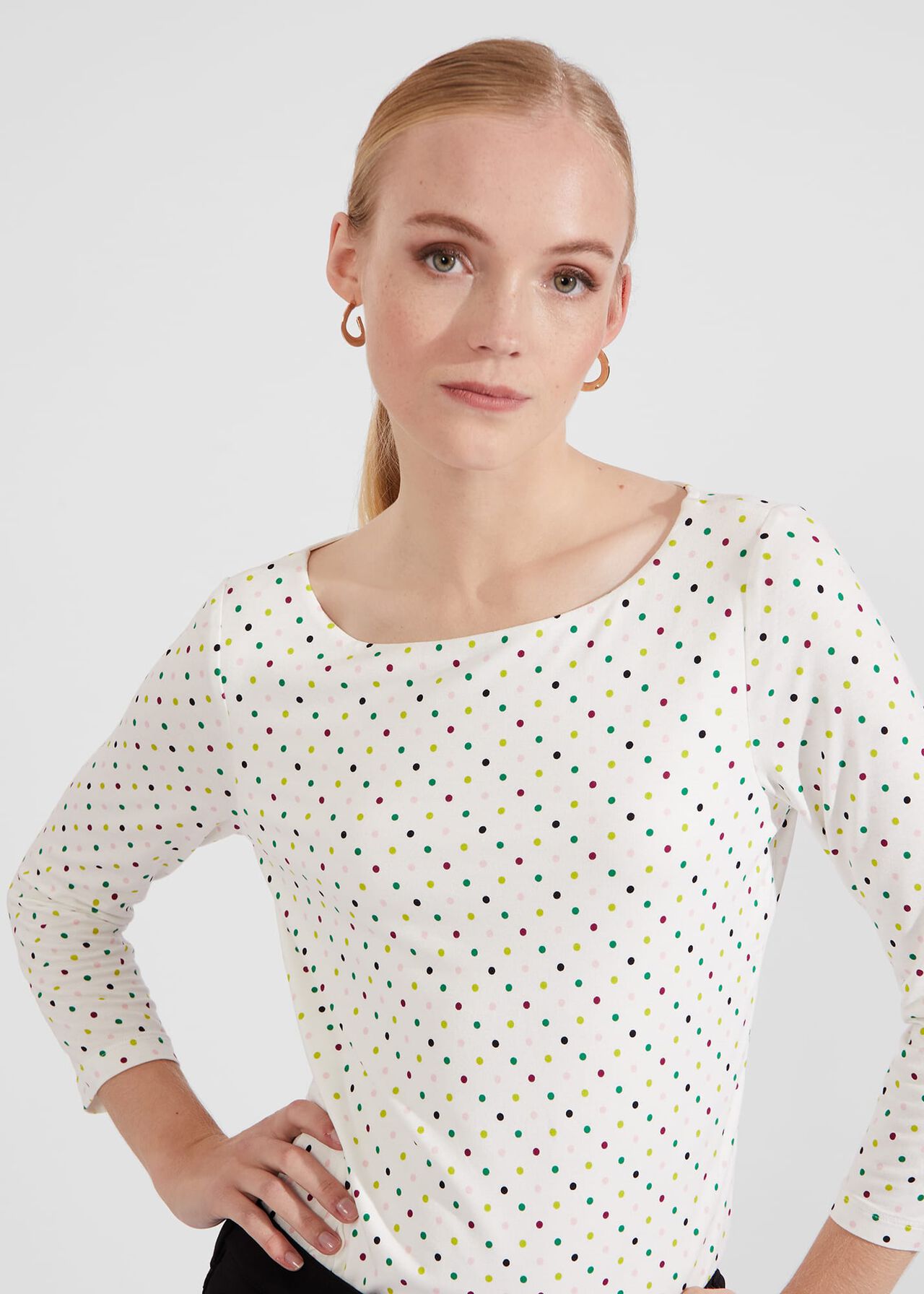 Sonya Printed Top | Hobbs UK