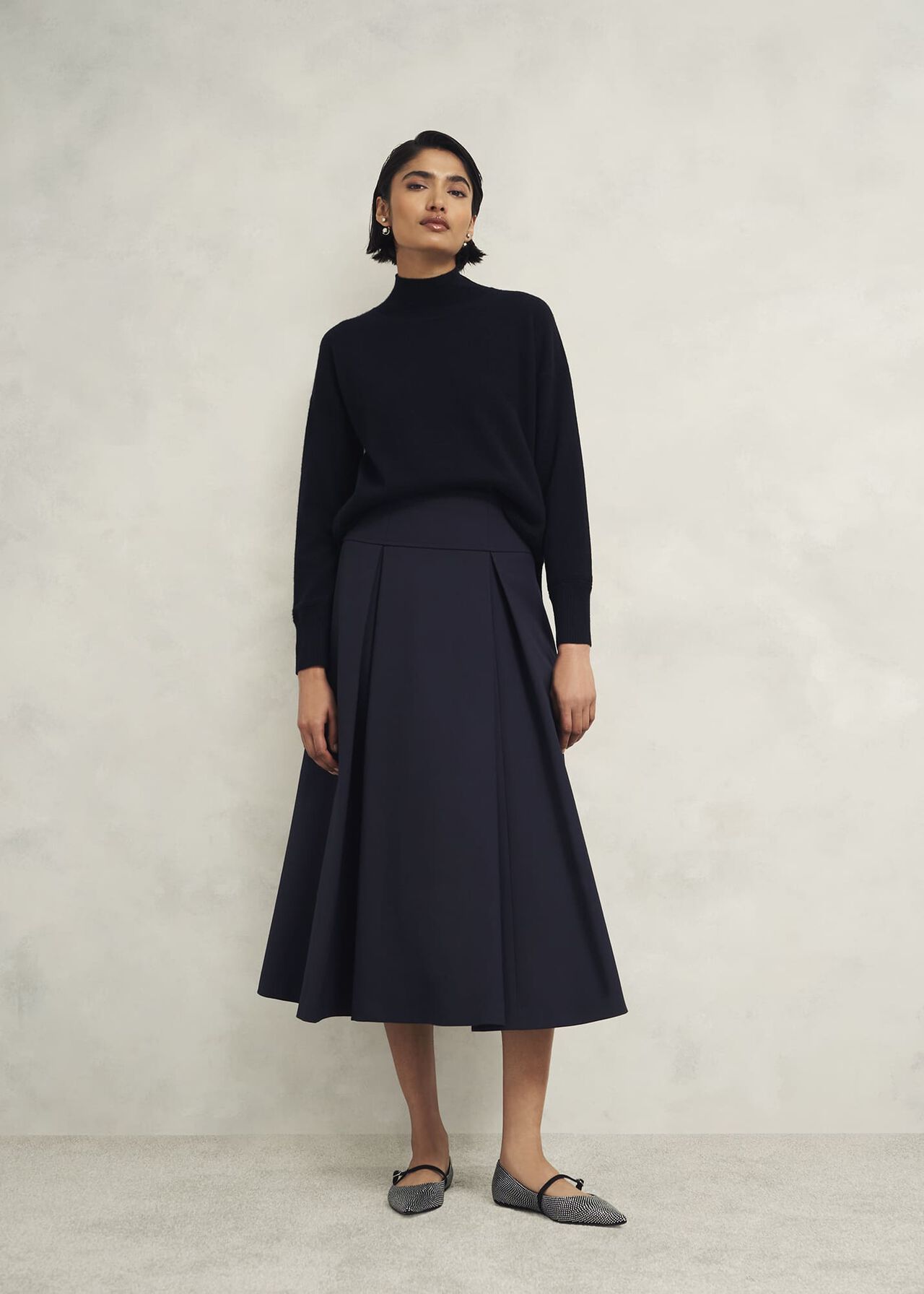 Berkeley Skirt With Wool | Hobbs US