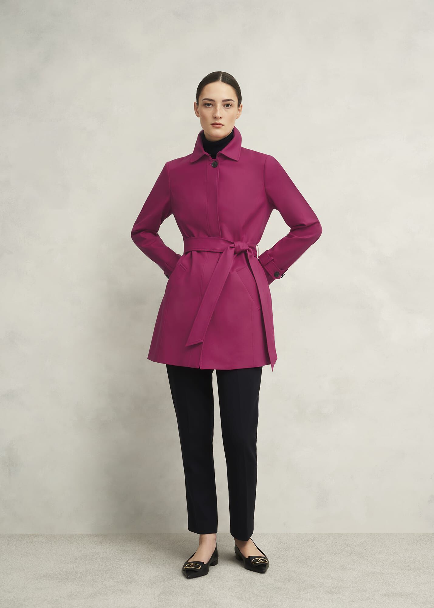 Jane Shower Resistant Trench Coat | Hobbs UK