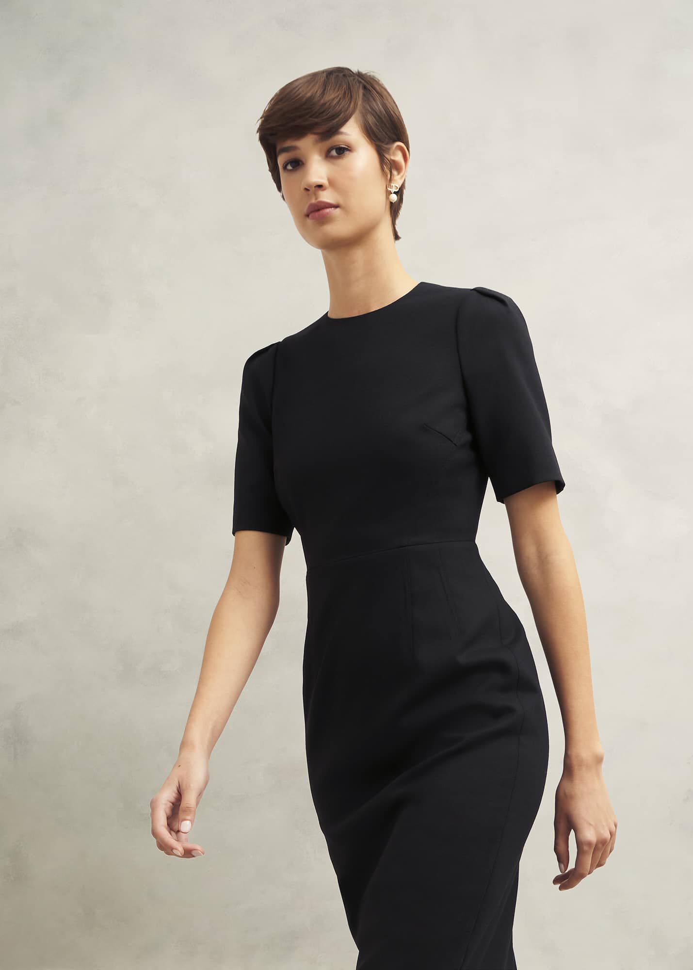 Casey Dress With Wool | Hobbs UK
