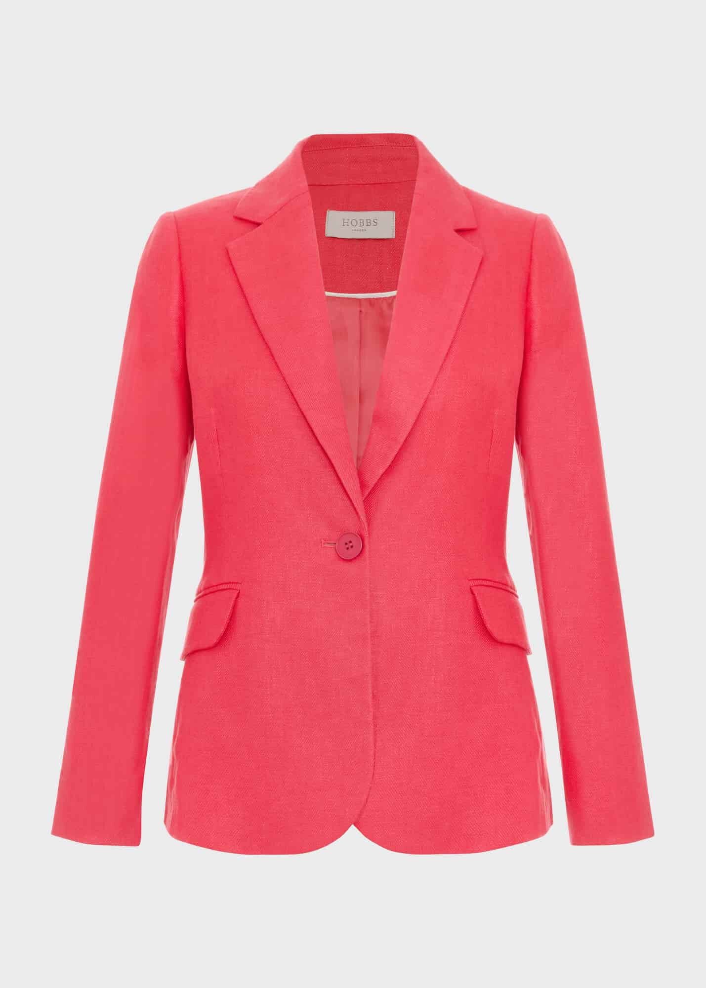 Petite Mirabel Linen Jacket | Hobbs UK