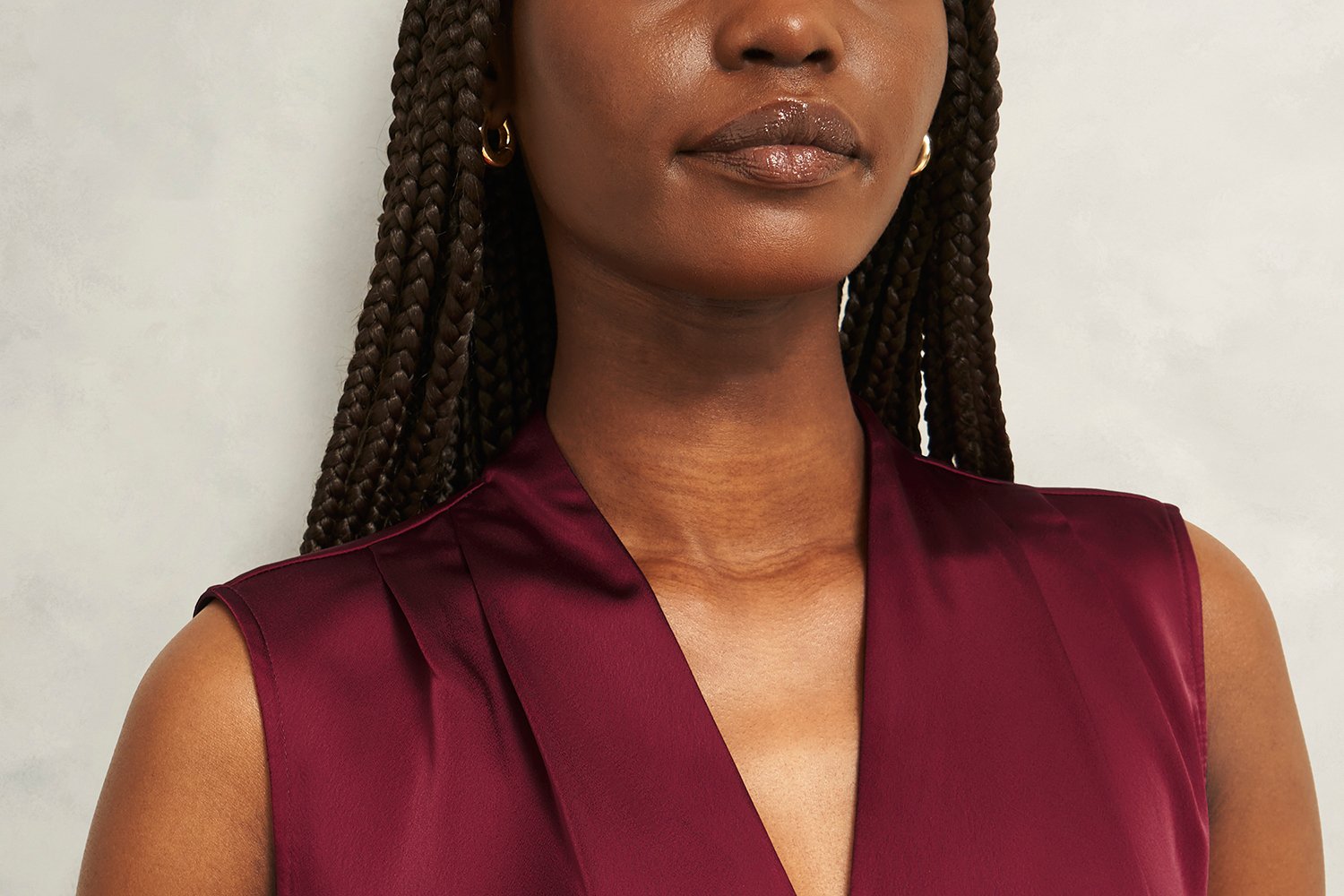 Nina Satin Blouse | Hobbs ROW