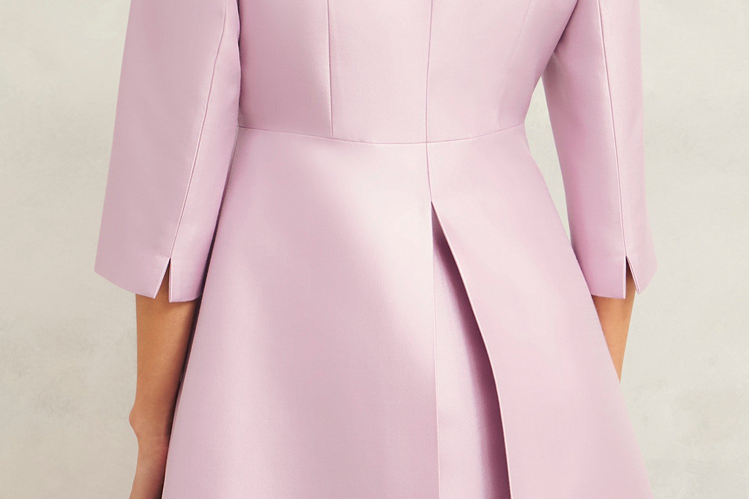 Rhea Wool Silk Coat | Hobbs US