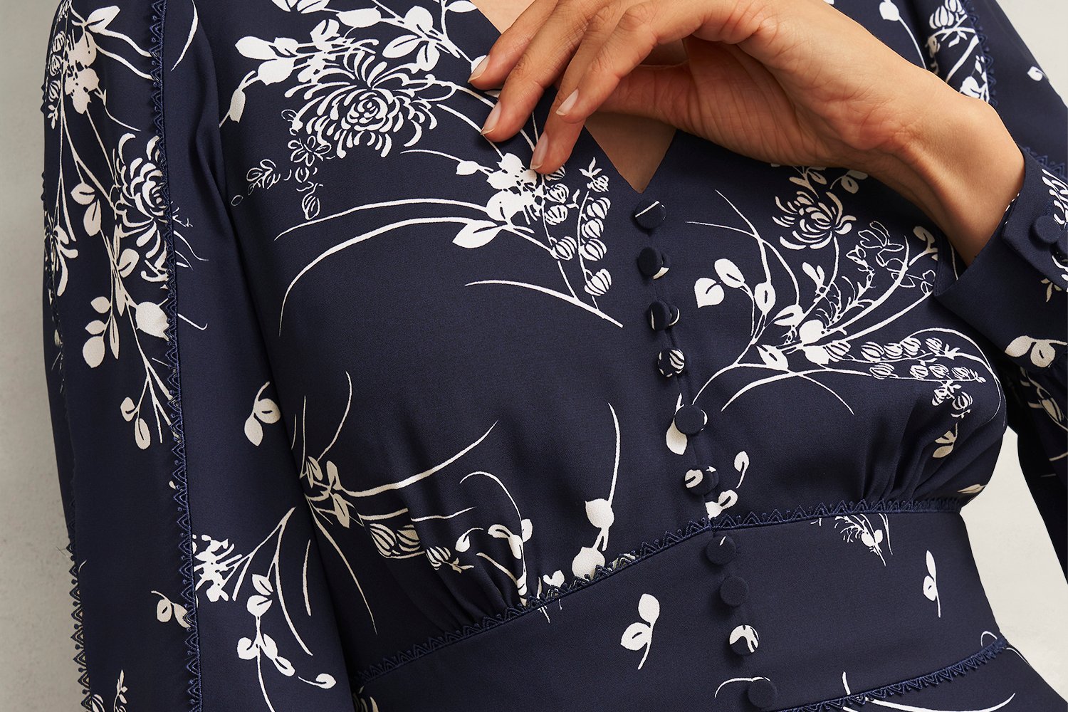 Brielle Trimmed Top | Hobbs US